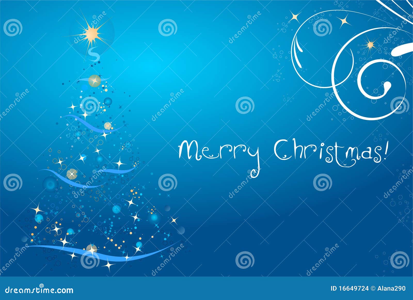 Tarjeta De Navidad Abstracta Ilustración del Vector - Ilustración de ...