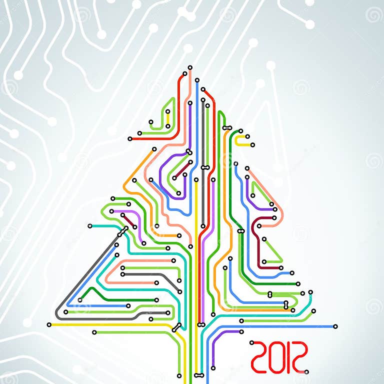 Tarjeta De Navidad Del Esquema Colorido Del Metro Ilustración del ... Tarjeta De Navidad Del Esquema Colorido Del Metro Ilustración del ...