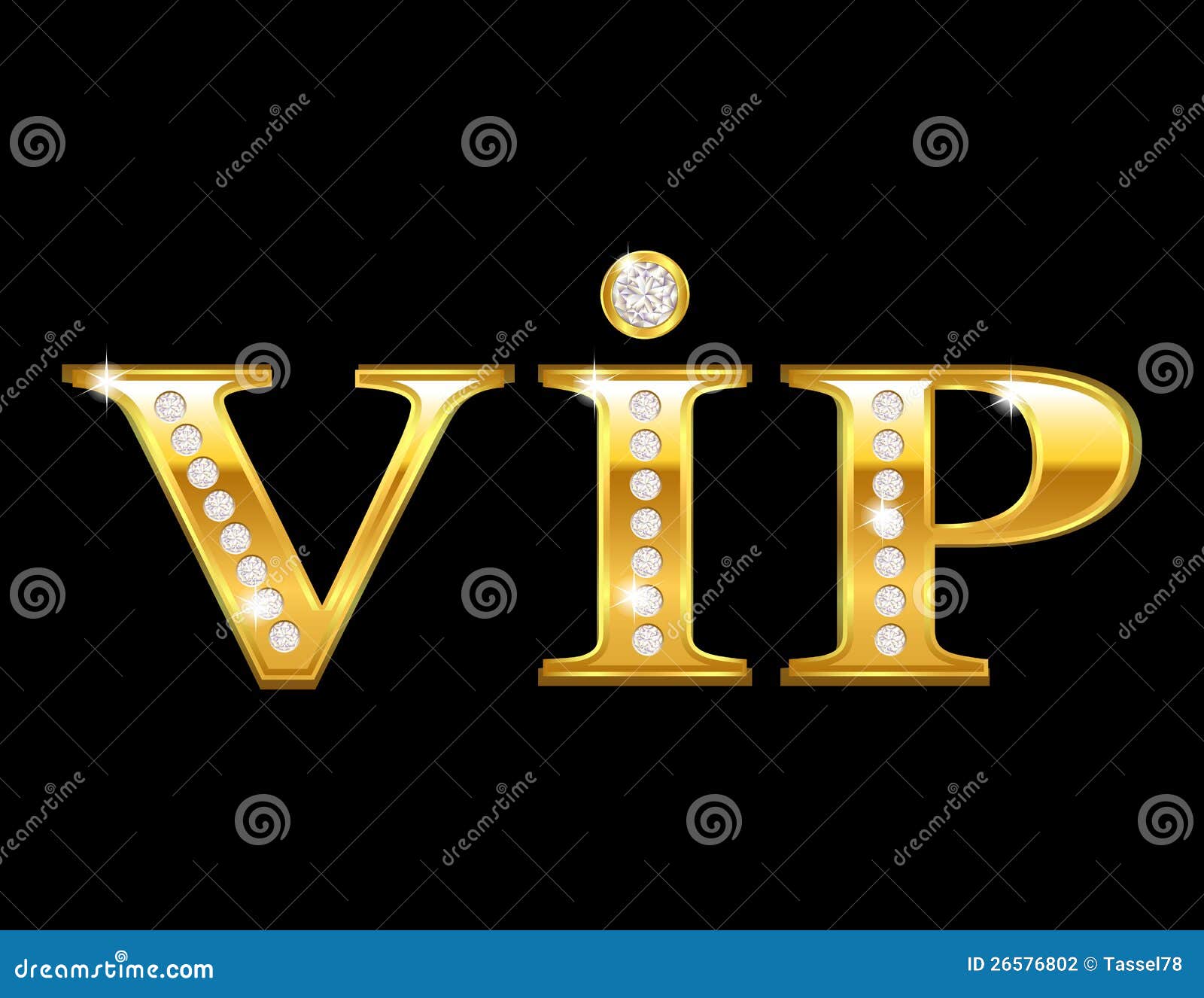 Tarjeta de oro del Vip ilustración del vector. Ilustración de ...