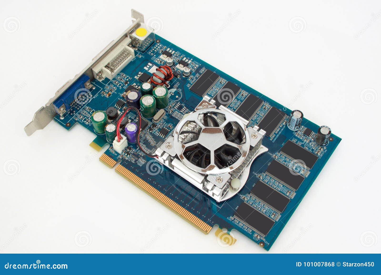 Tarjeta De Vídeo Para Un De Computadora Personal Foto de archivo ...