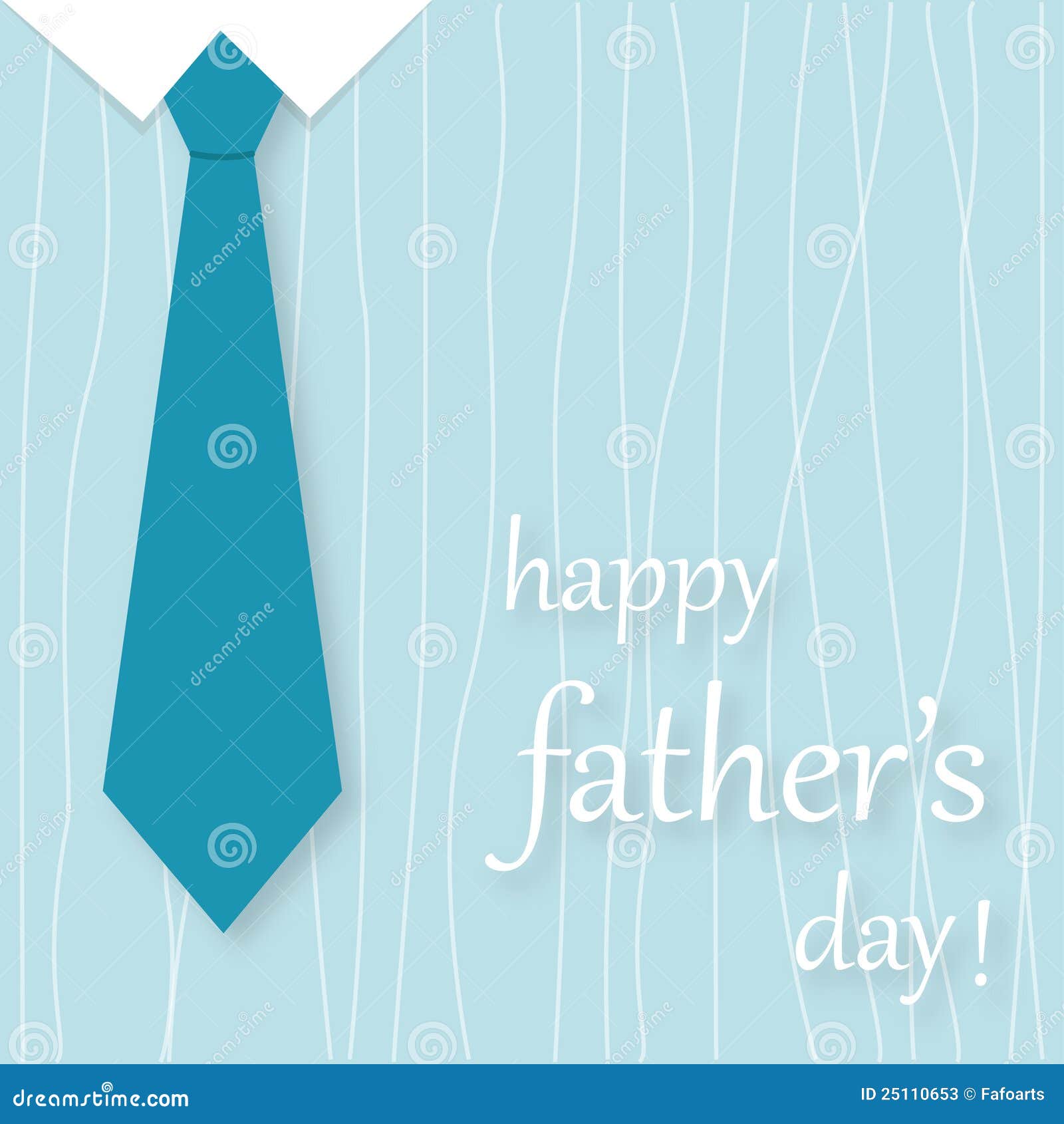 Tarjeta del día de padre ilustración del vector. Ilustración de saludo ...