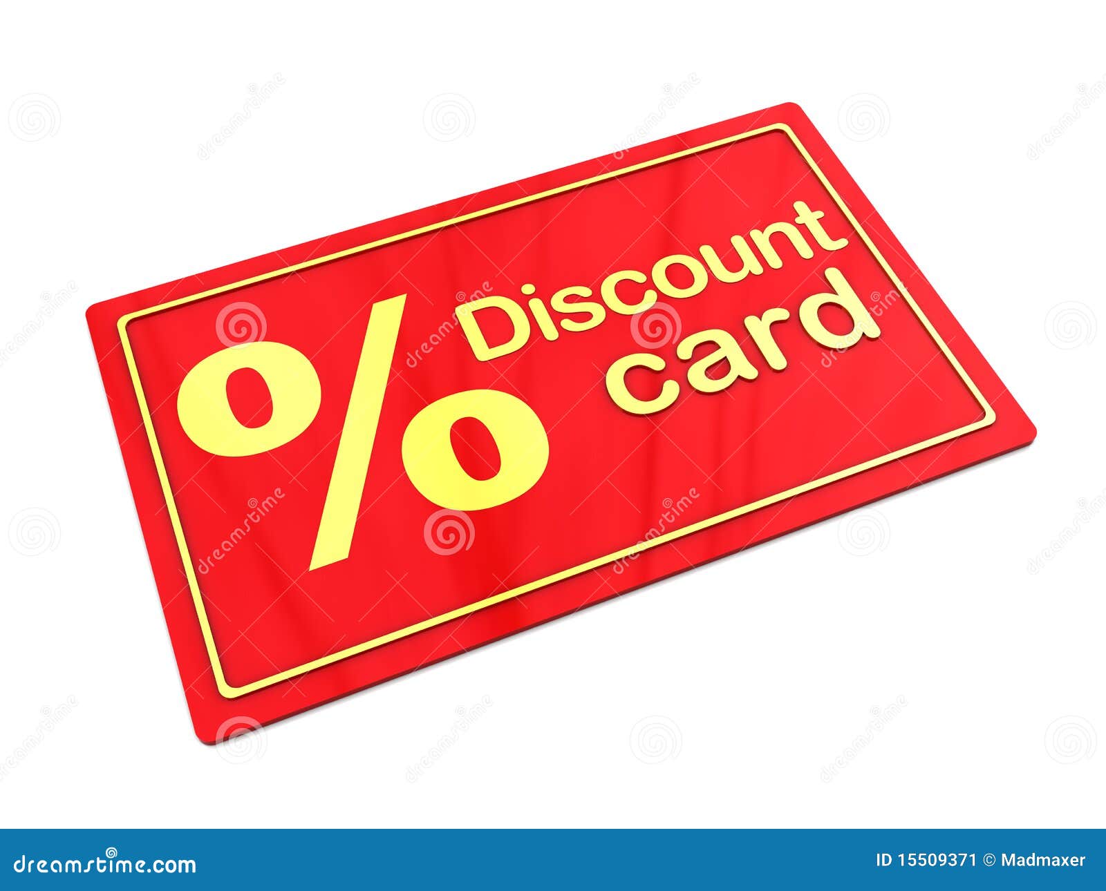 Tarjeta del descuento stock de ilustración. Ilustración de aislado ...