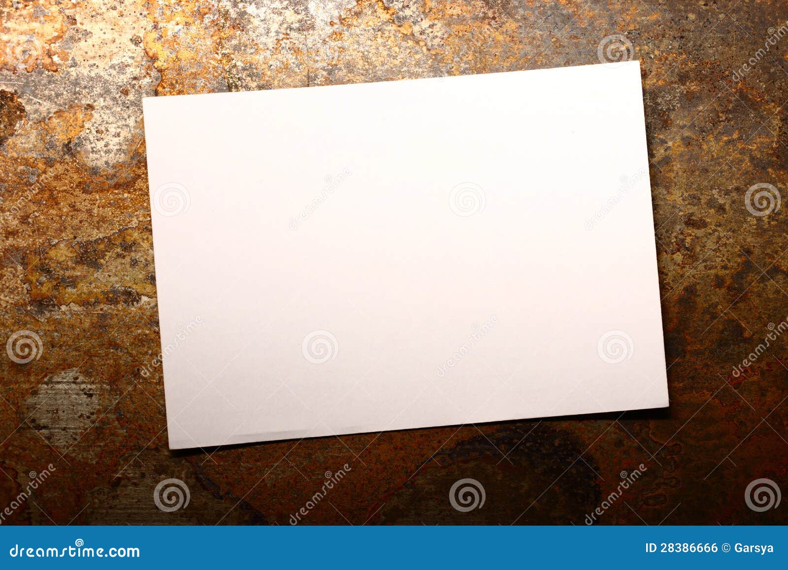 Tarjeta en blanco foto de archivo. Imagen de correspondencia - 28386666