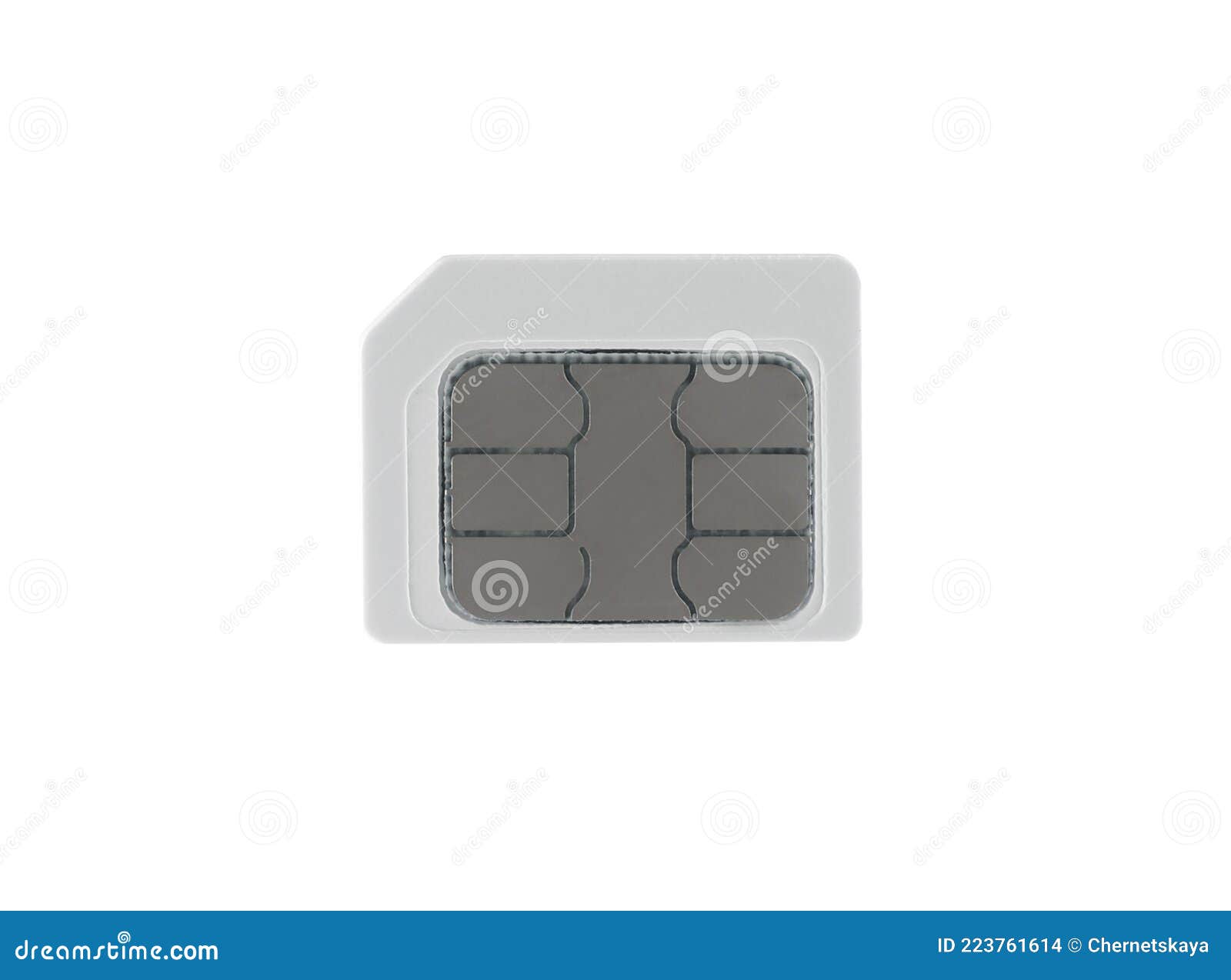 Tarjeta Micro Sim Moderna Aislada En Blanco Foto de archivo - Imagen de ...