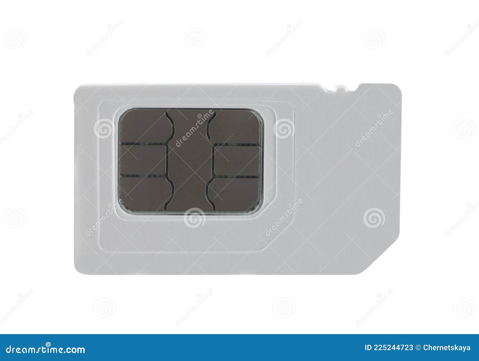 Tarjeta Mini Sim Moderna Aislada En Blanco Imagen de archivo - Imagen ...