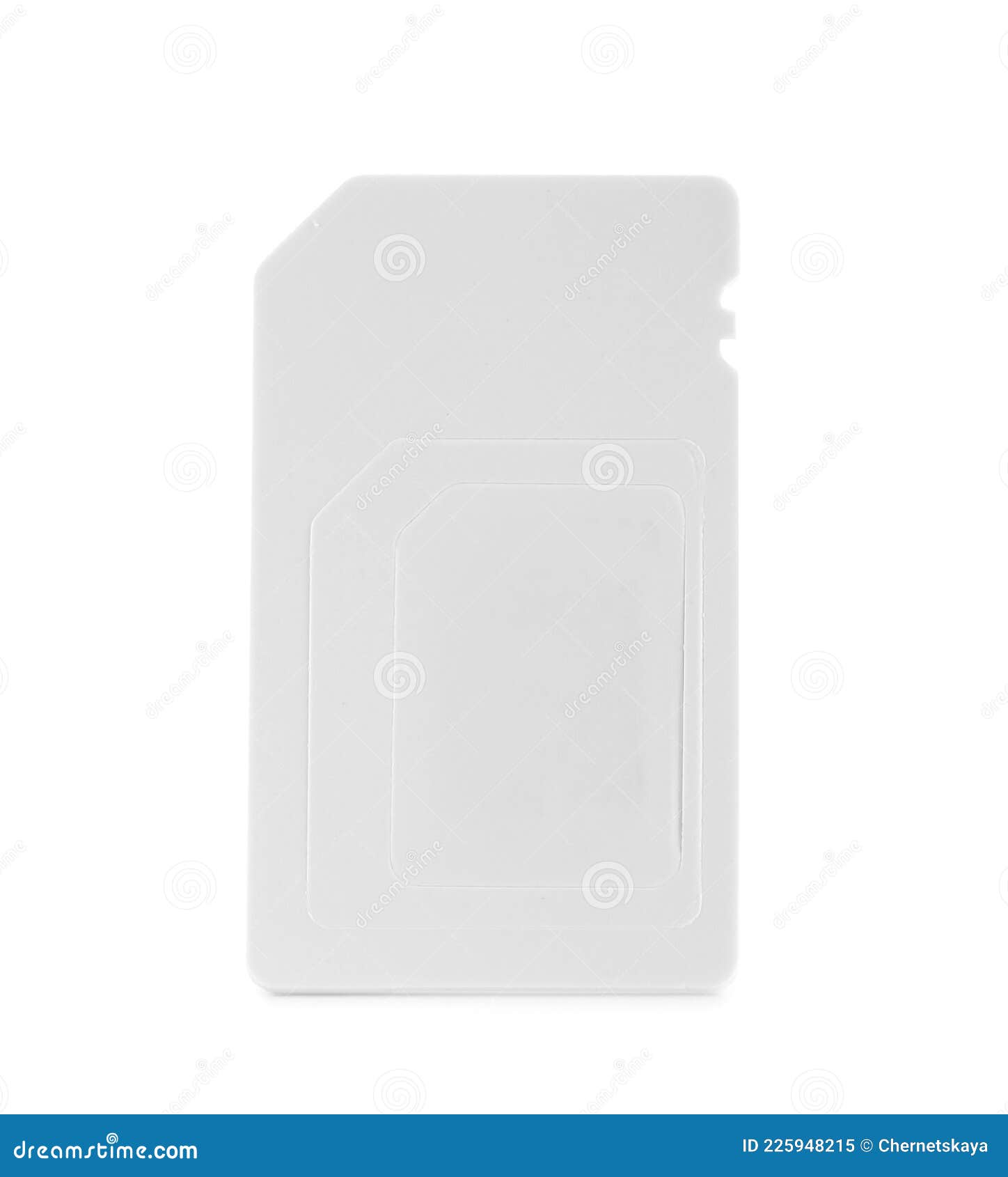 Tarjeta Mini Sim Moderna En Blanco Imagen de archivo - Imagen de ...