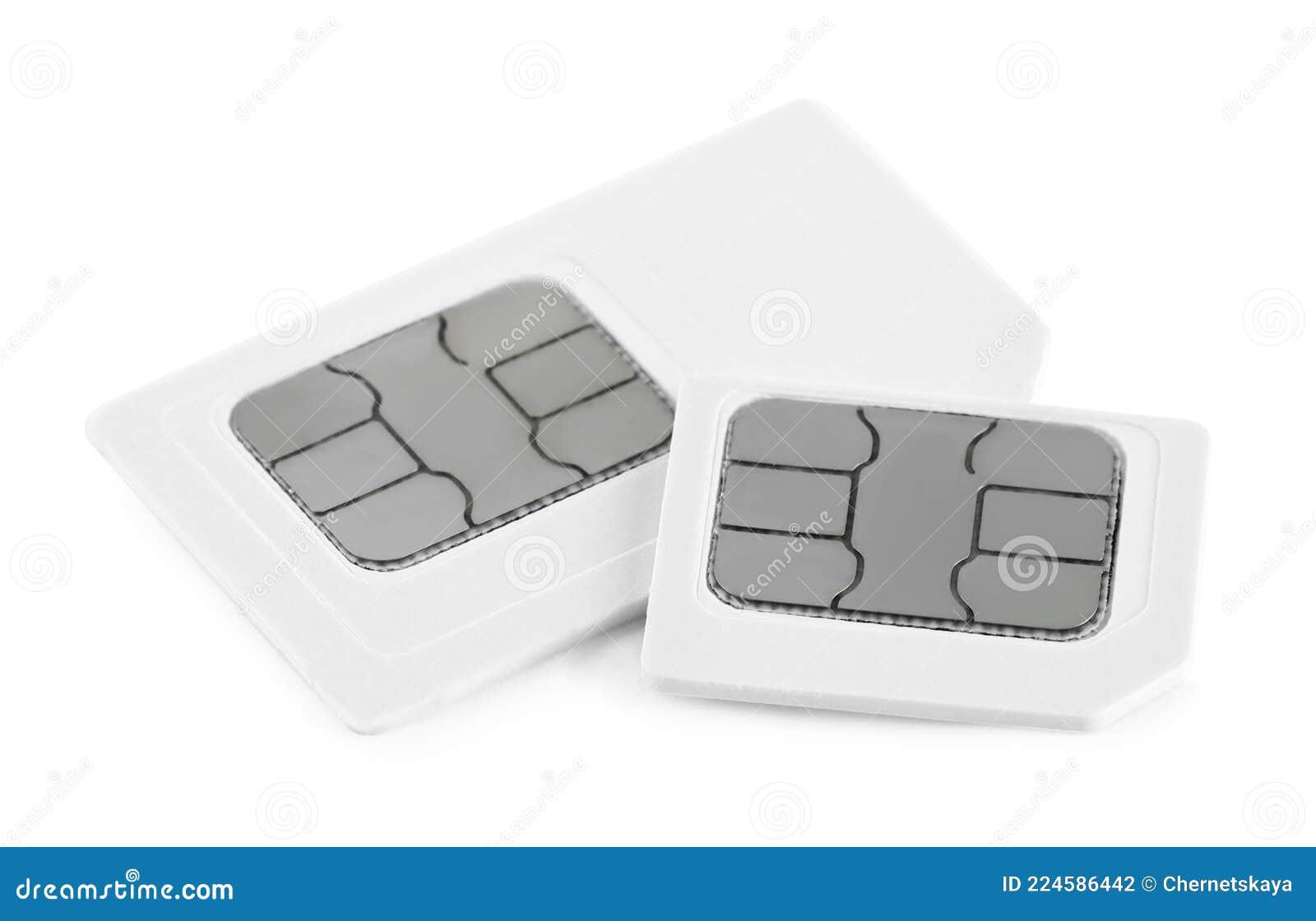 Tarjetas Mini Y Micro Sim En Blanco Foto de archivo - Imagen de ...