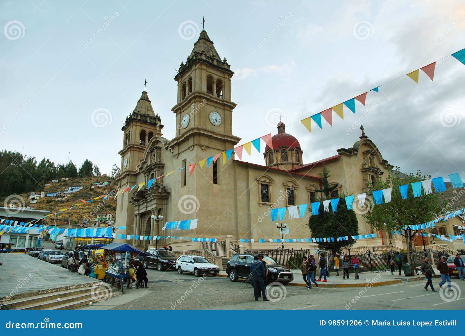 Tarma town, Peru editorial photo. Image of south, lookout - 98591206