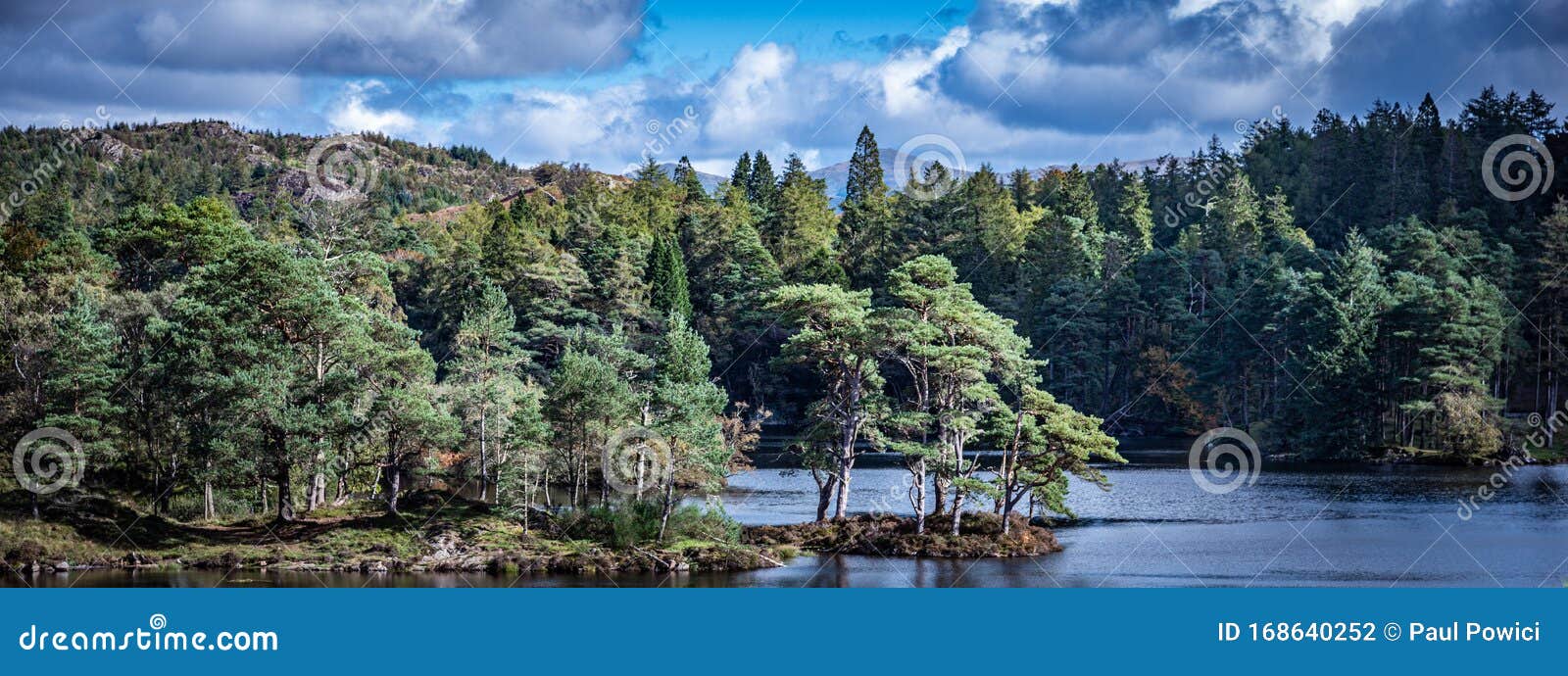 Tarn Hows stock photo. Image of water, weather, countryside - 168640252