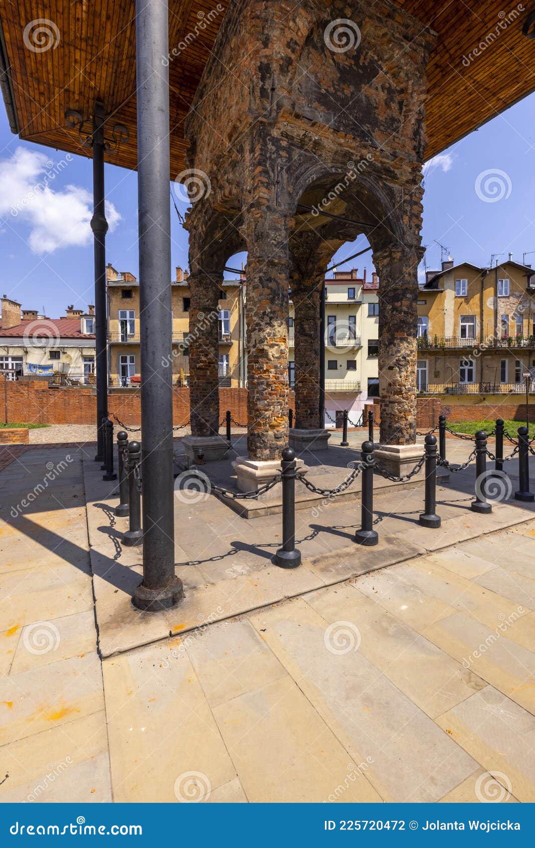 Synagogue Bima, Elevated Platform Where Torah is Read and the Prayers ...