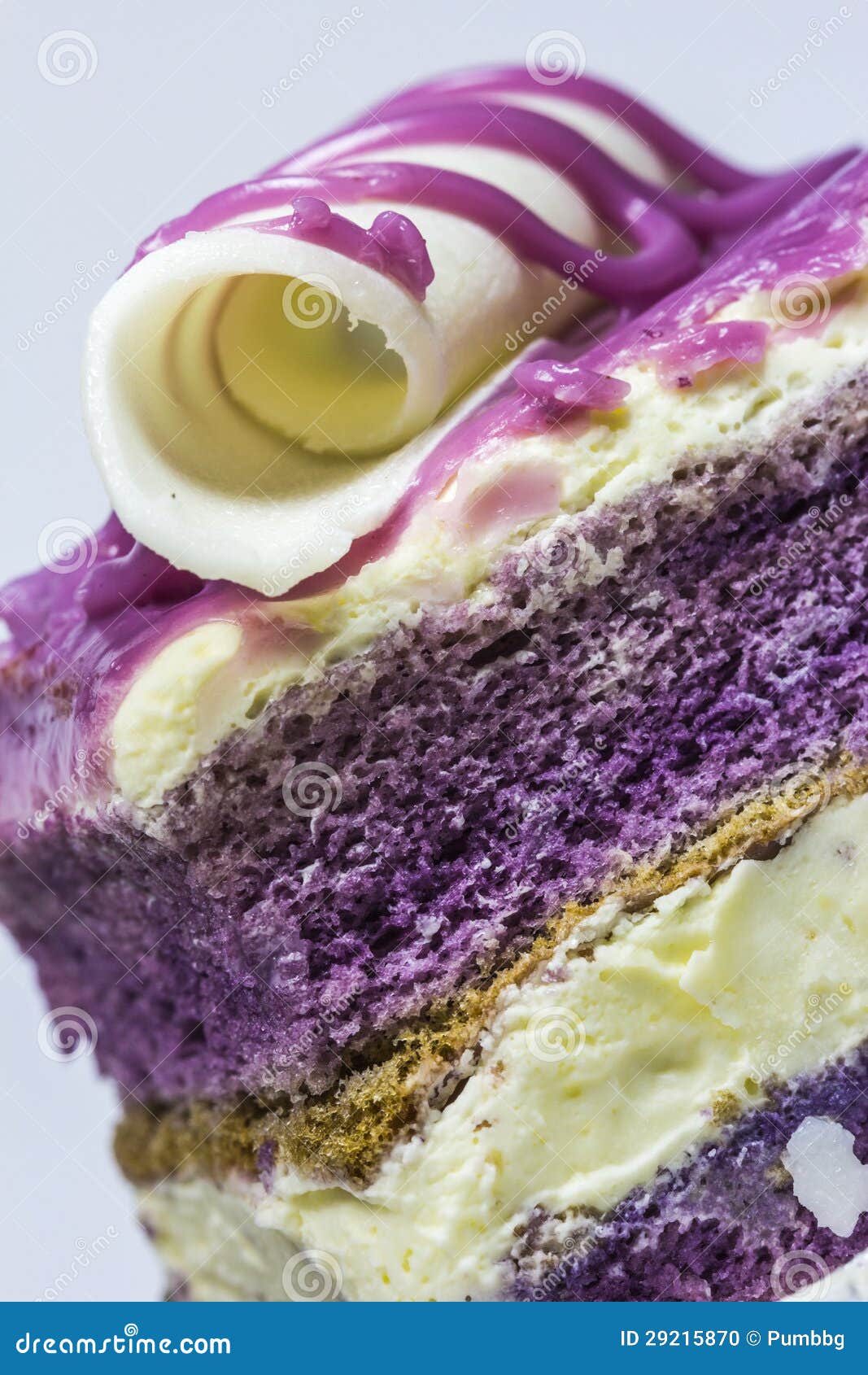 Taro cake stock photo. Image of colorful, party, delicious - 29215870