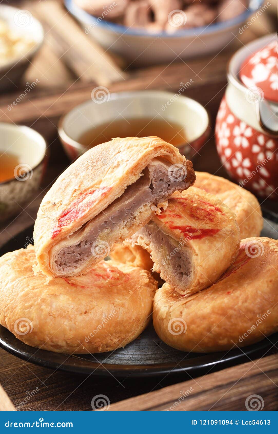 Taro cake stock photo. Image of tasty, culture, paste - 121091094