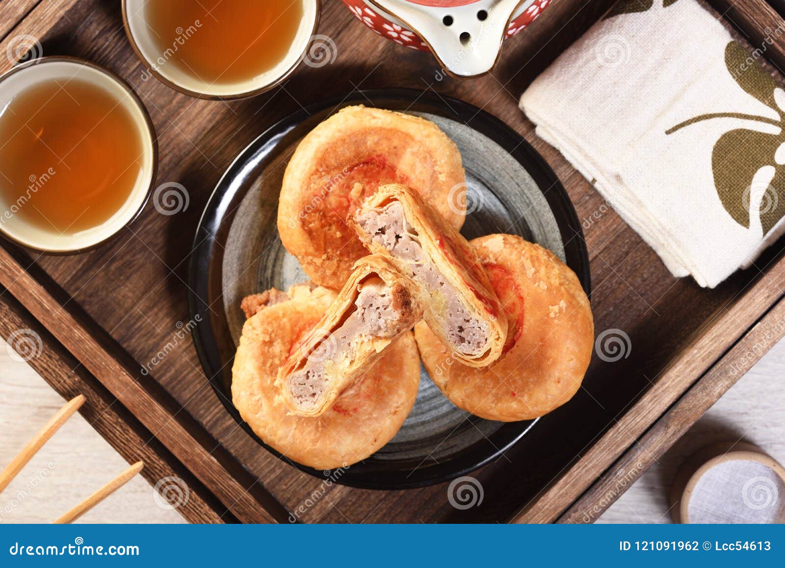Taro cake stock photo. Image of background, dessert - 121091962