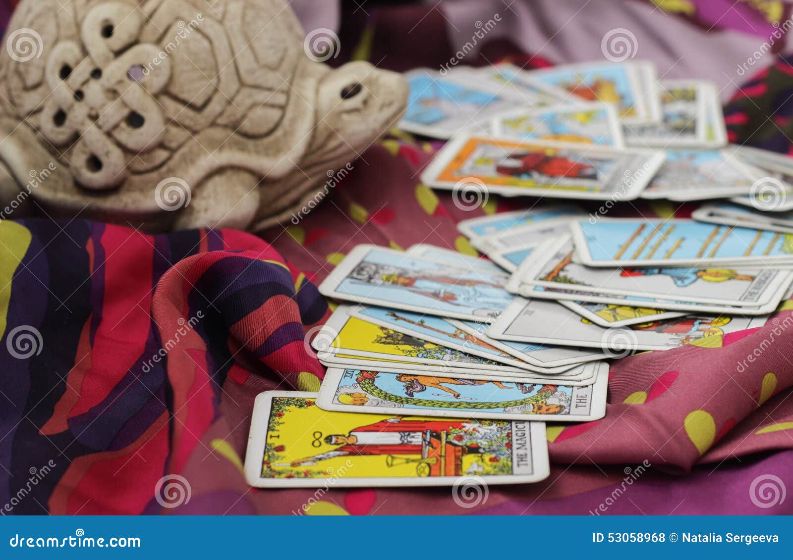 Taro cards stock photo. Image of desk, ball, cult, knowledge - 53058968