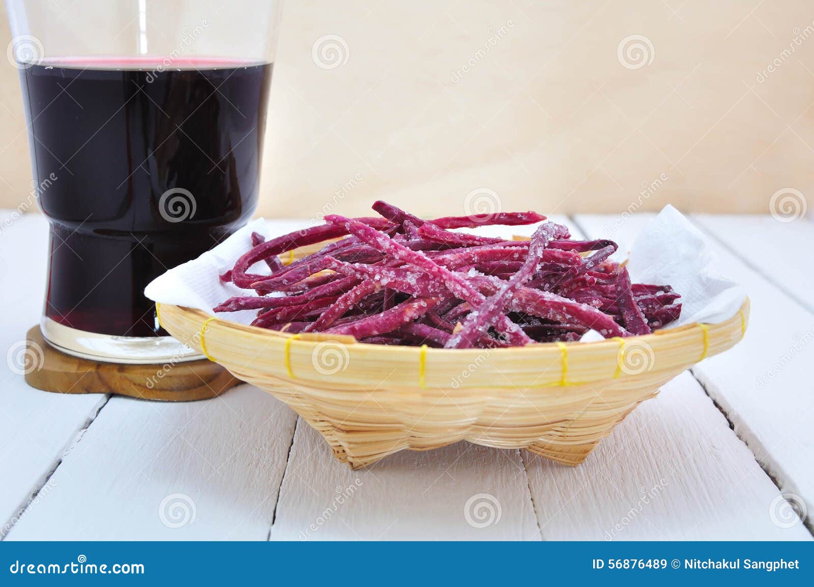 Taro dry pastries. stock image. Image of dessert, glass - 56876489
