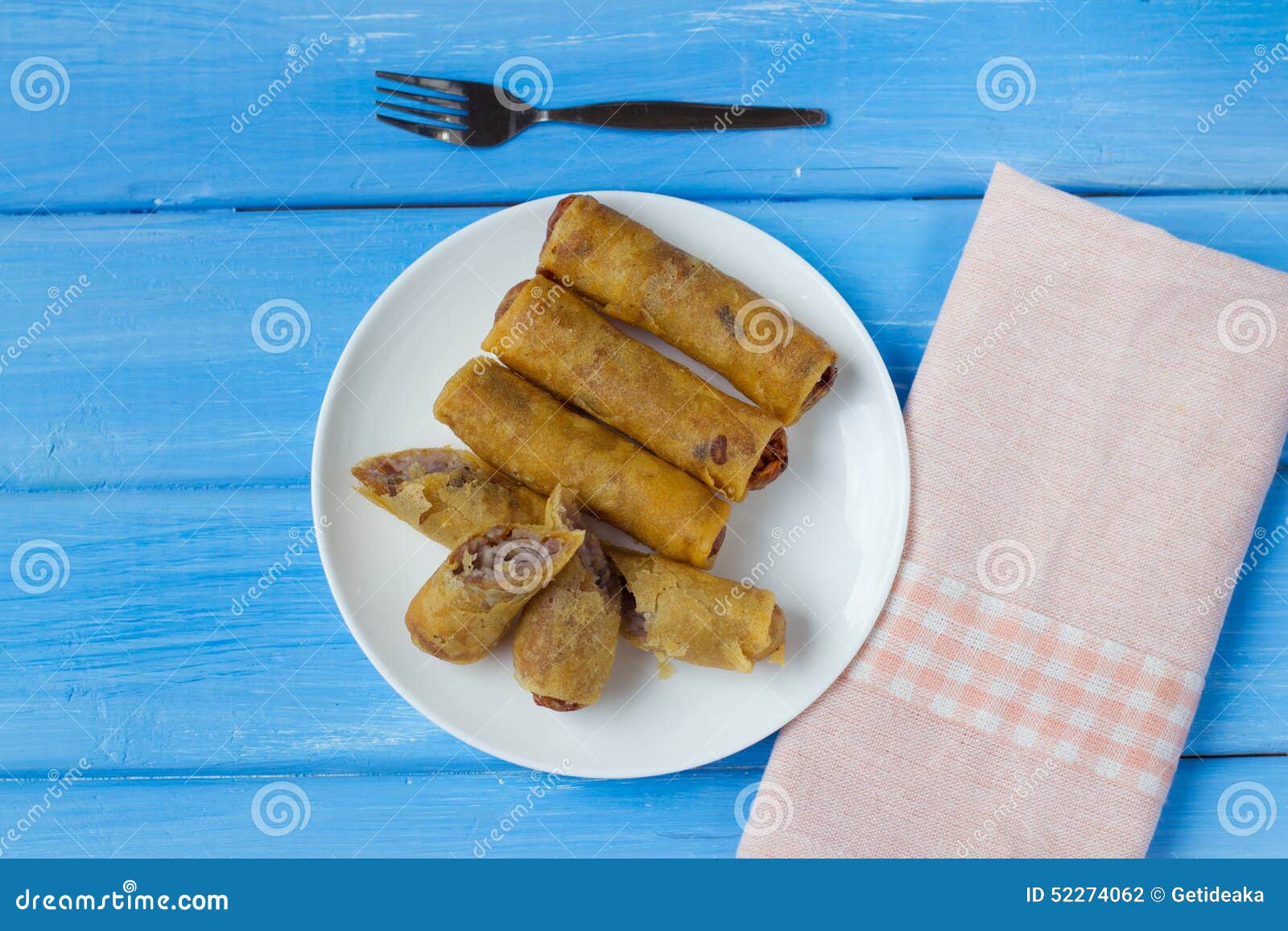 Taro fried spring roll stock photo. Image of khmer, eggroll - 52274062