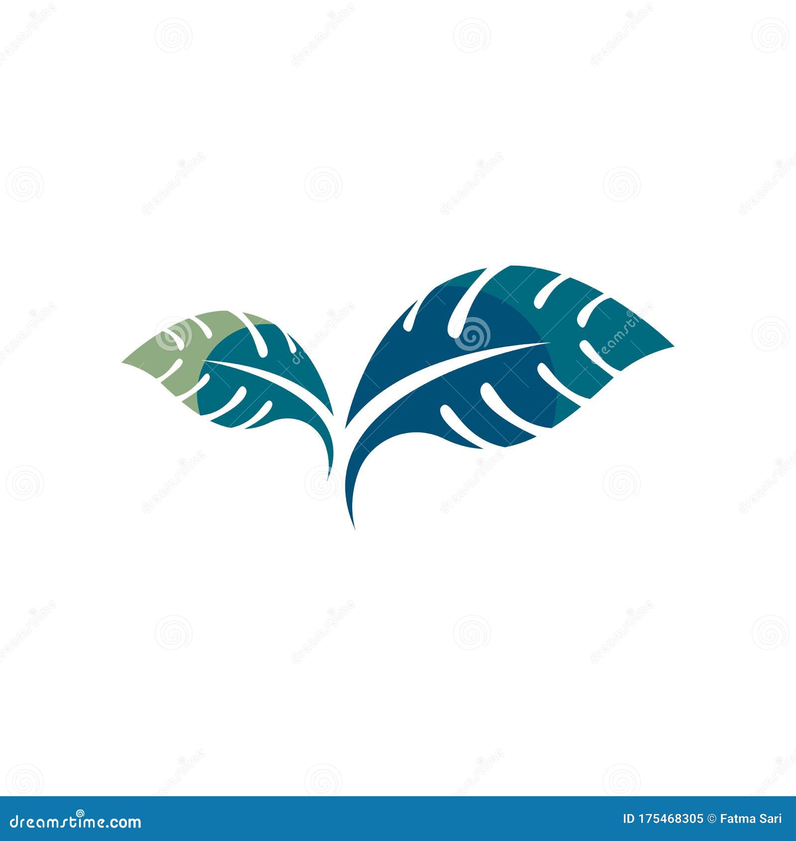 Taro leaves icon stock vector. Illustration of emblem - 175468305