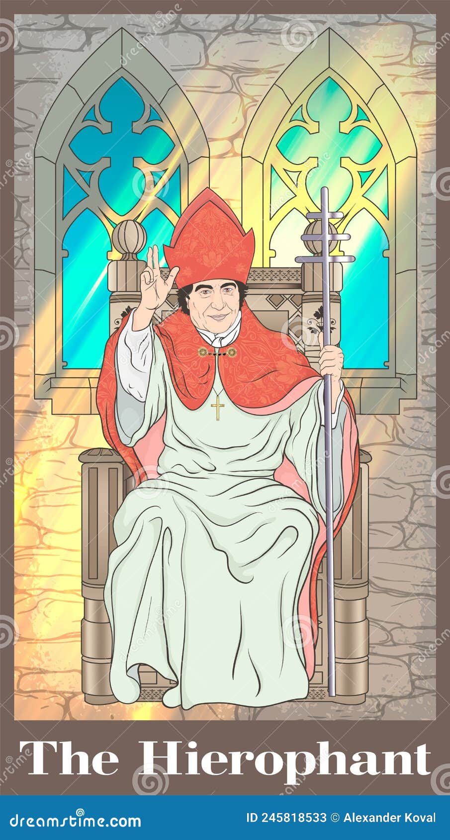 High Priest. Vector Drawing | CartoonDealer.com #174481536