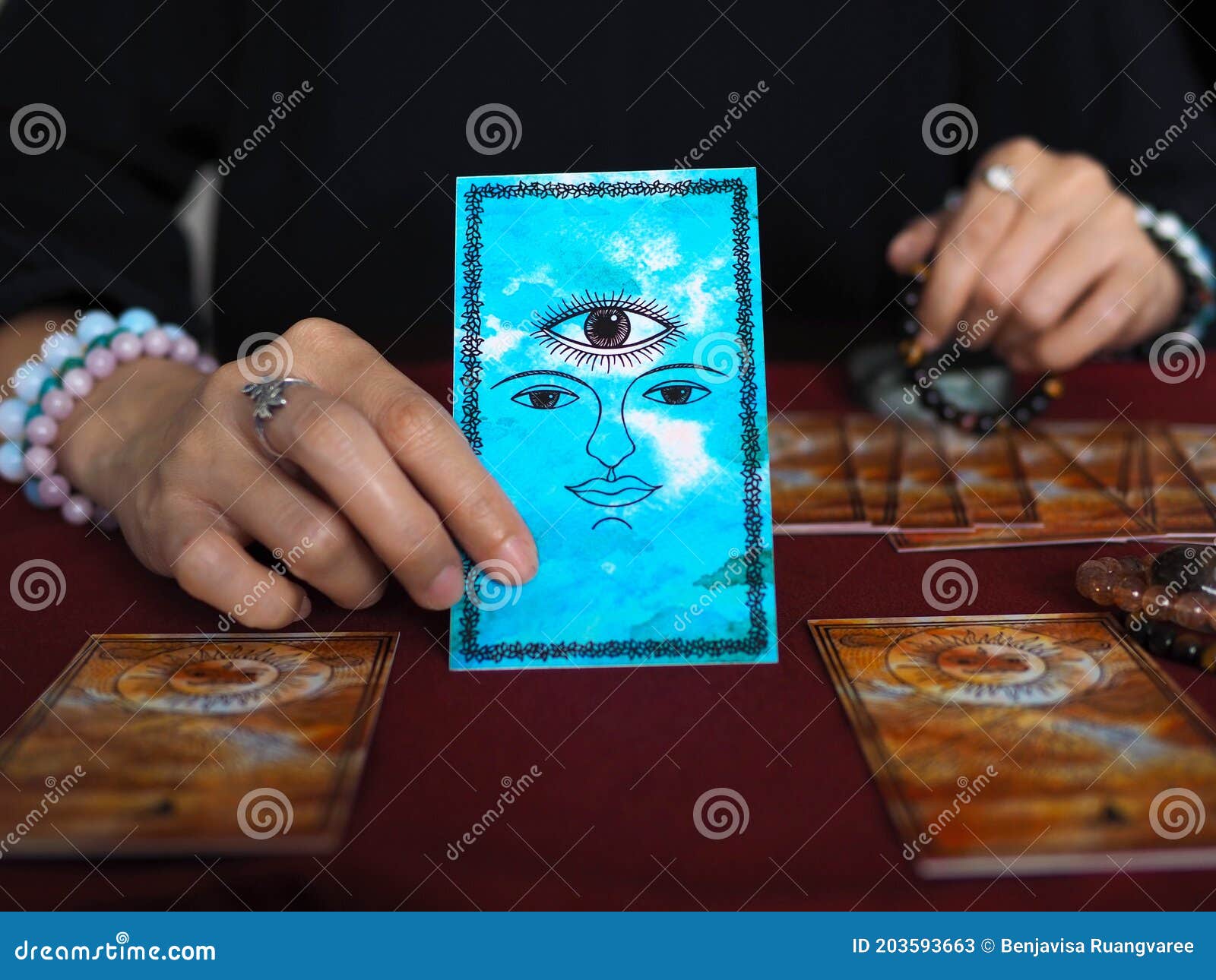 Tarot Card Reading Third Eye Fortune Teller Astrologer Divination ...