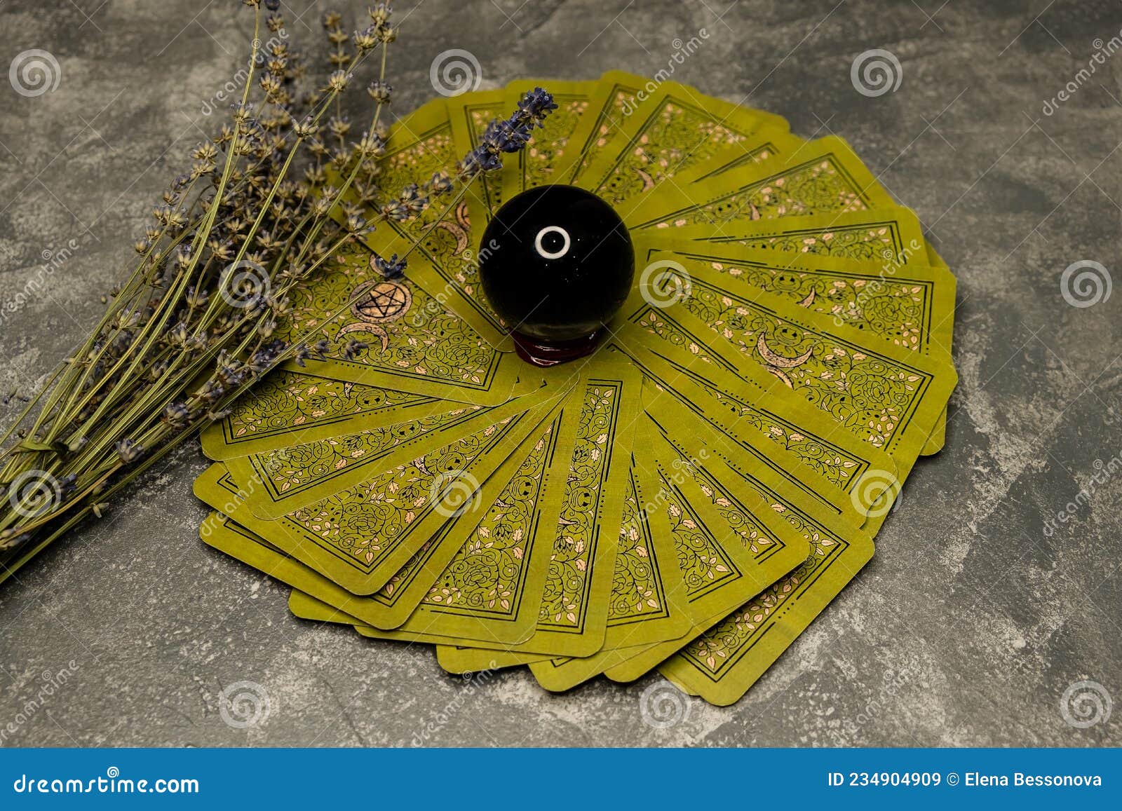 Tarot Card on the Table. Cartomancy is Fortune Telling Using Cards ...