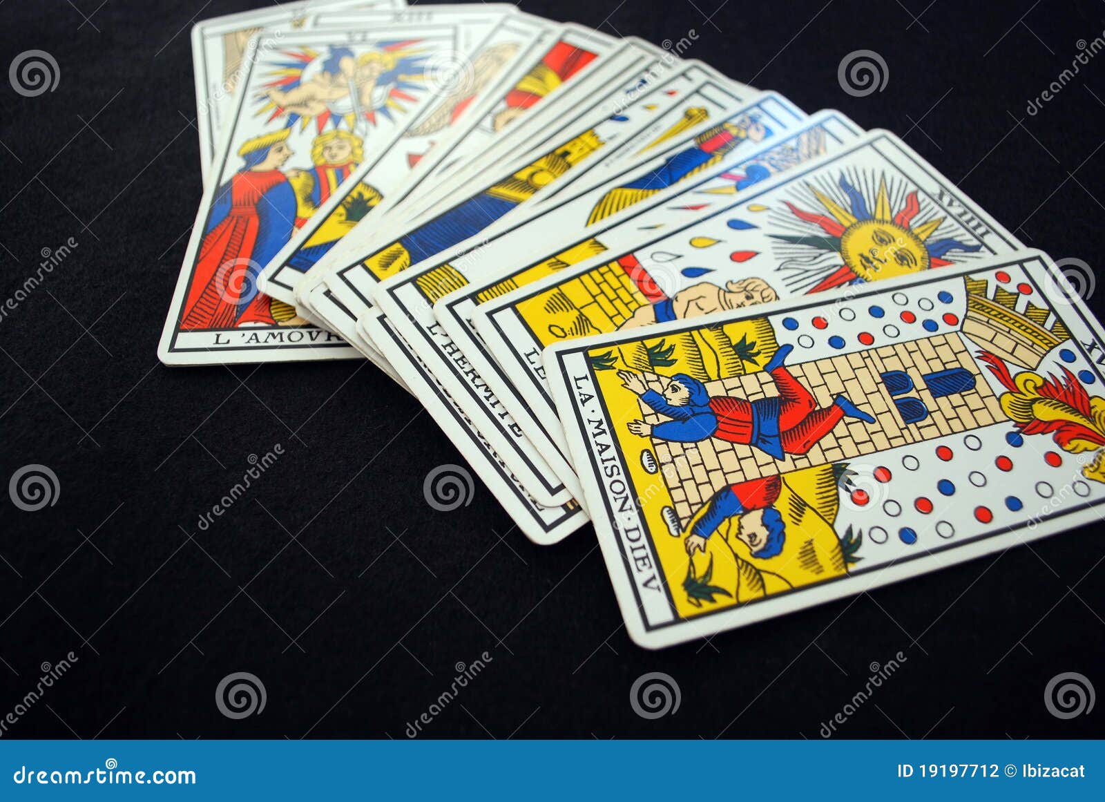 Tarot cards stock photo. Image of arcana, love, major - 19197712