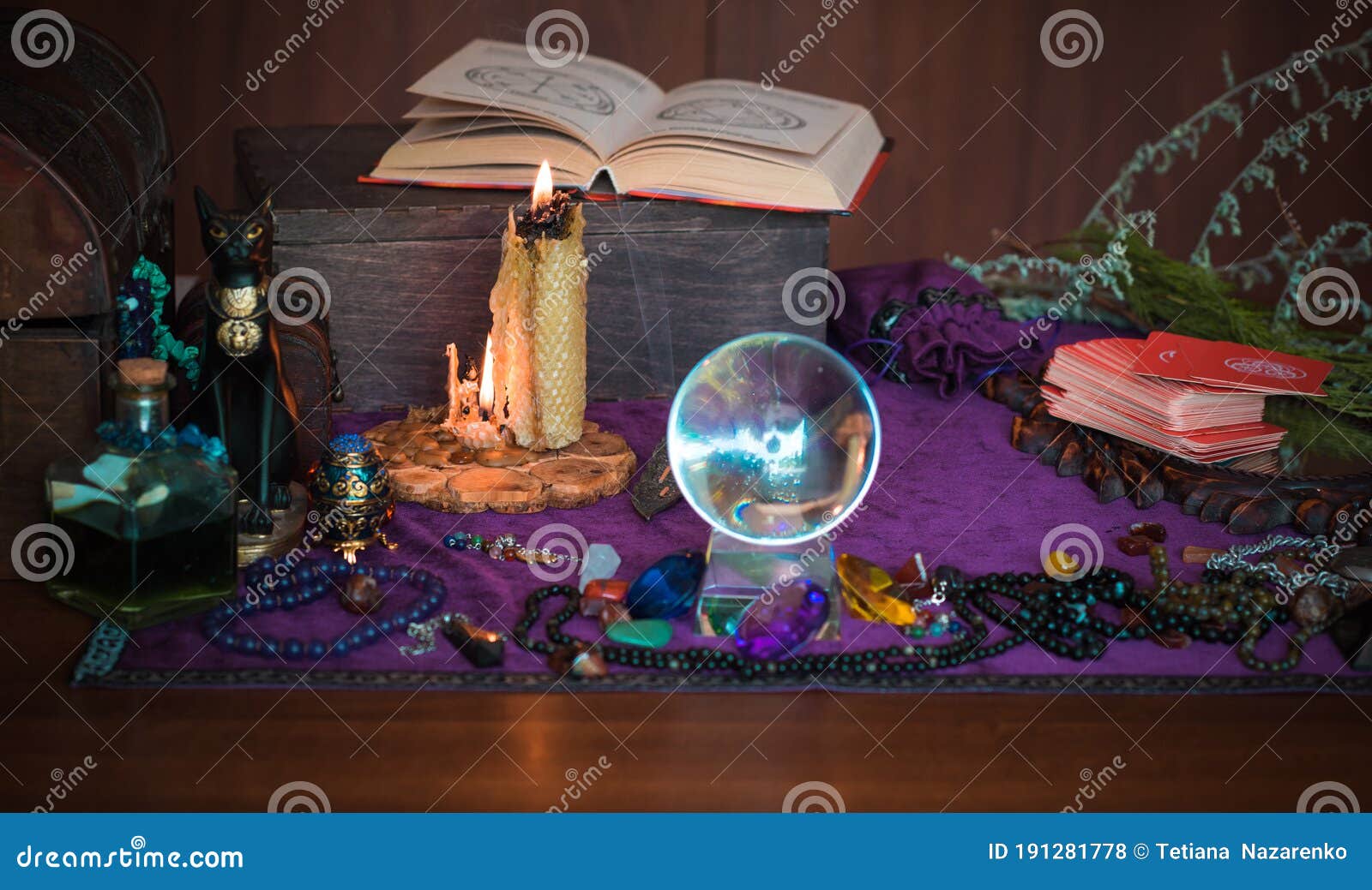 Magical Stuff, Old Magic Concept, Spells and Prediction Stock Photo ...