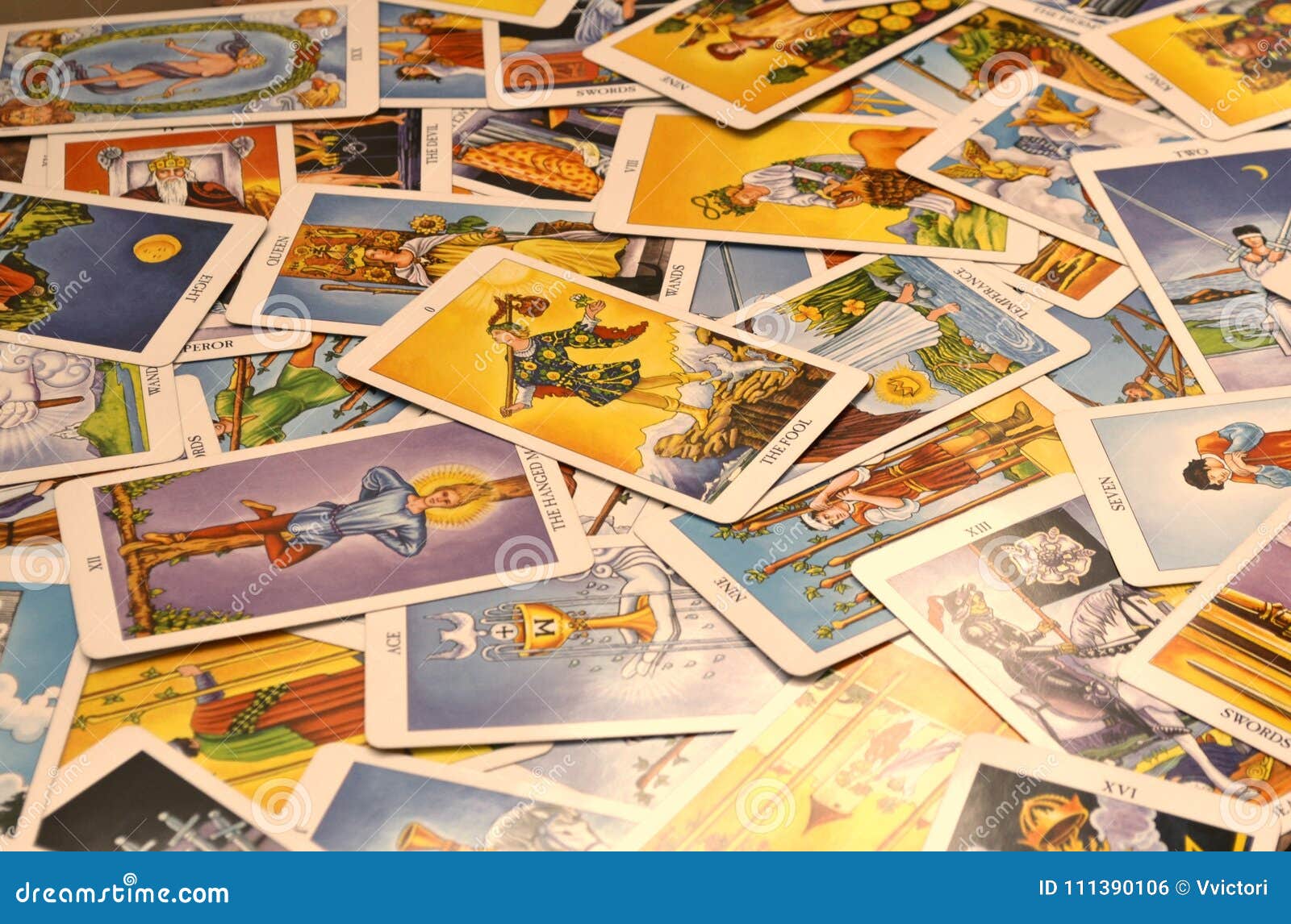 Tarot Cards 78 Cards Multiple Cards Stock Photo - Image of deck, system ...