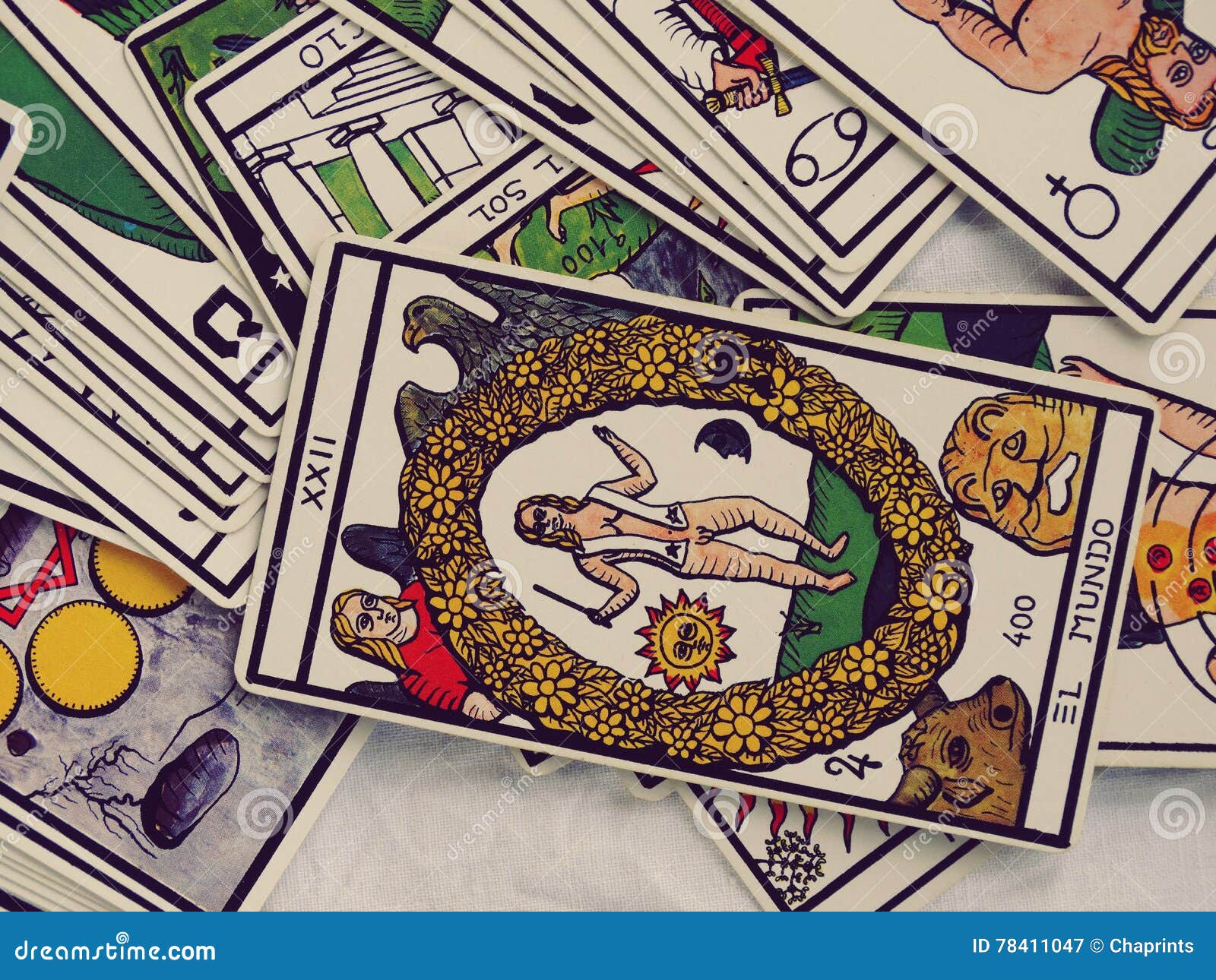 Tarot Cards Reading stock image. Image of love, tarot - 78411047