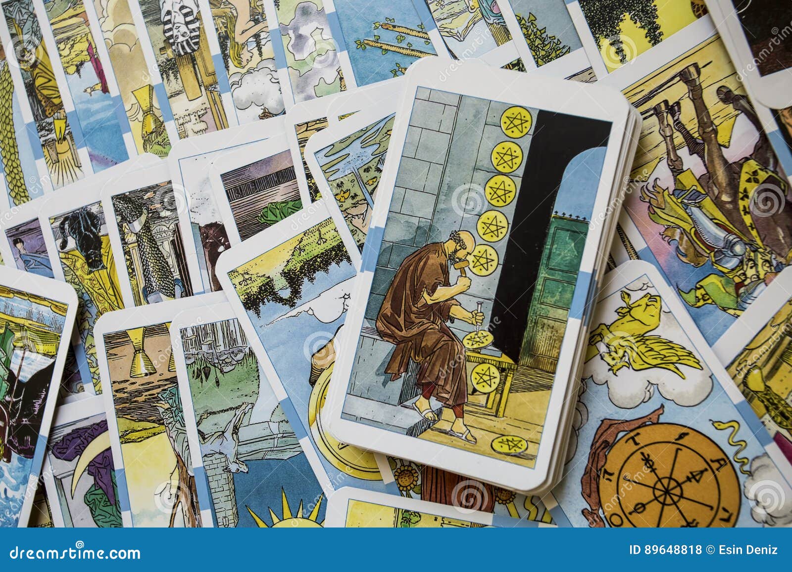 Tarot Cards stock photo. Image of cards, forecast, dreams - 89648818