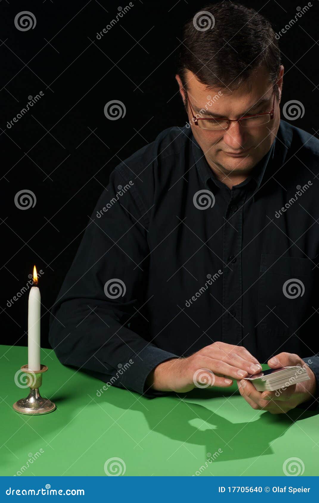 Tarot reader stock photo. Image of psychic, future, fortunetelling ...