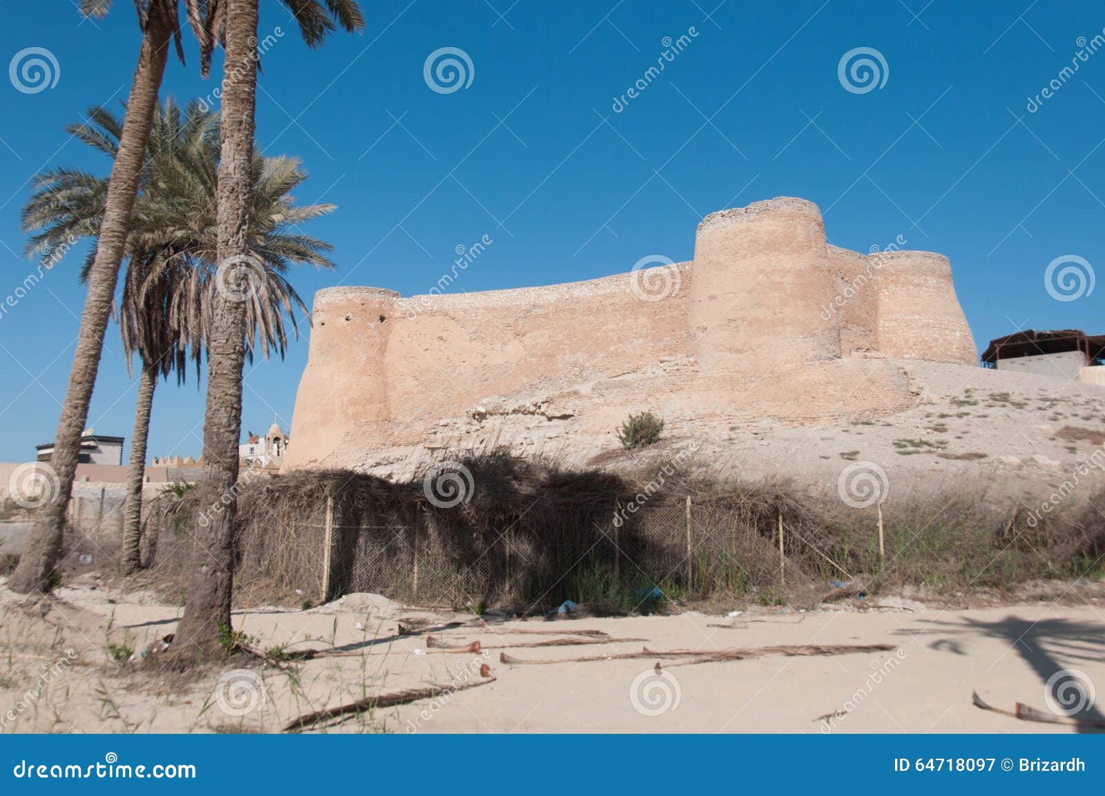 Tarout Castle S Fortifications, Tarout Island, Saudi Arabia Stock Image ...