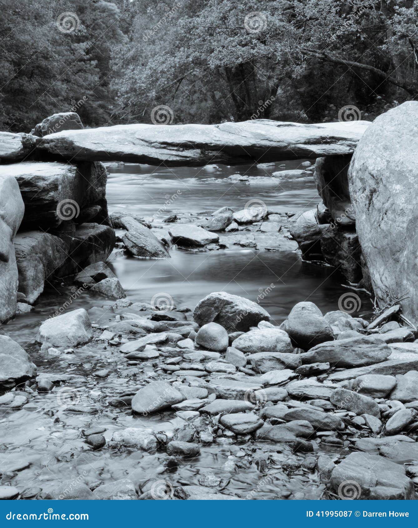 Tarr Steps Exmoor stock image. Image of dulverton, leaf - 41995087