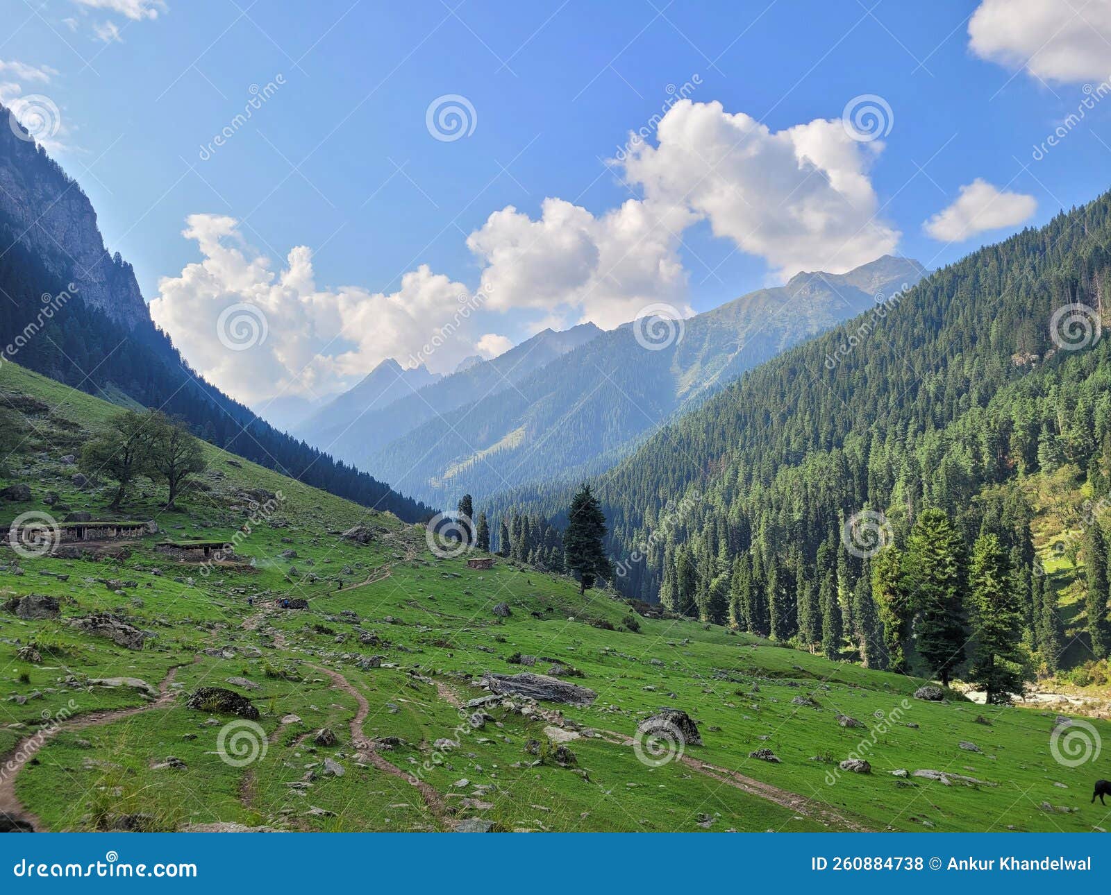 Tarsar Marsar Trek stock photo. Image of field, rural - 260884738