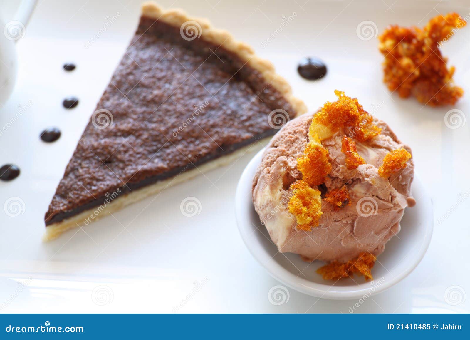 Tart Slice Dessert stock image. Image of pastry, flavor - 21410485