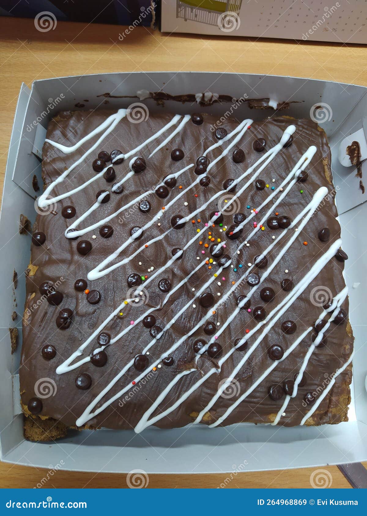 Tarta De Chocolate Jumbo Con Ajo Imagen de archivo - Imagen de postre ...