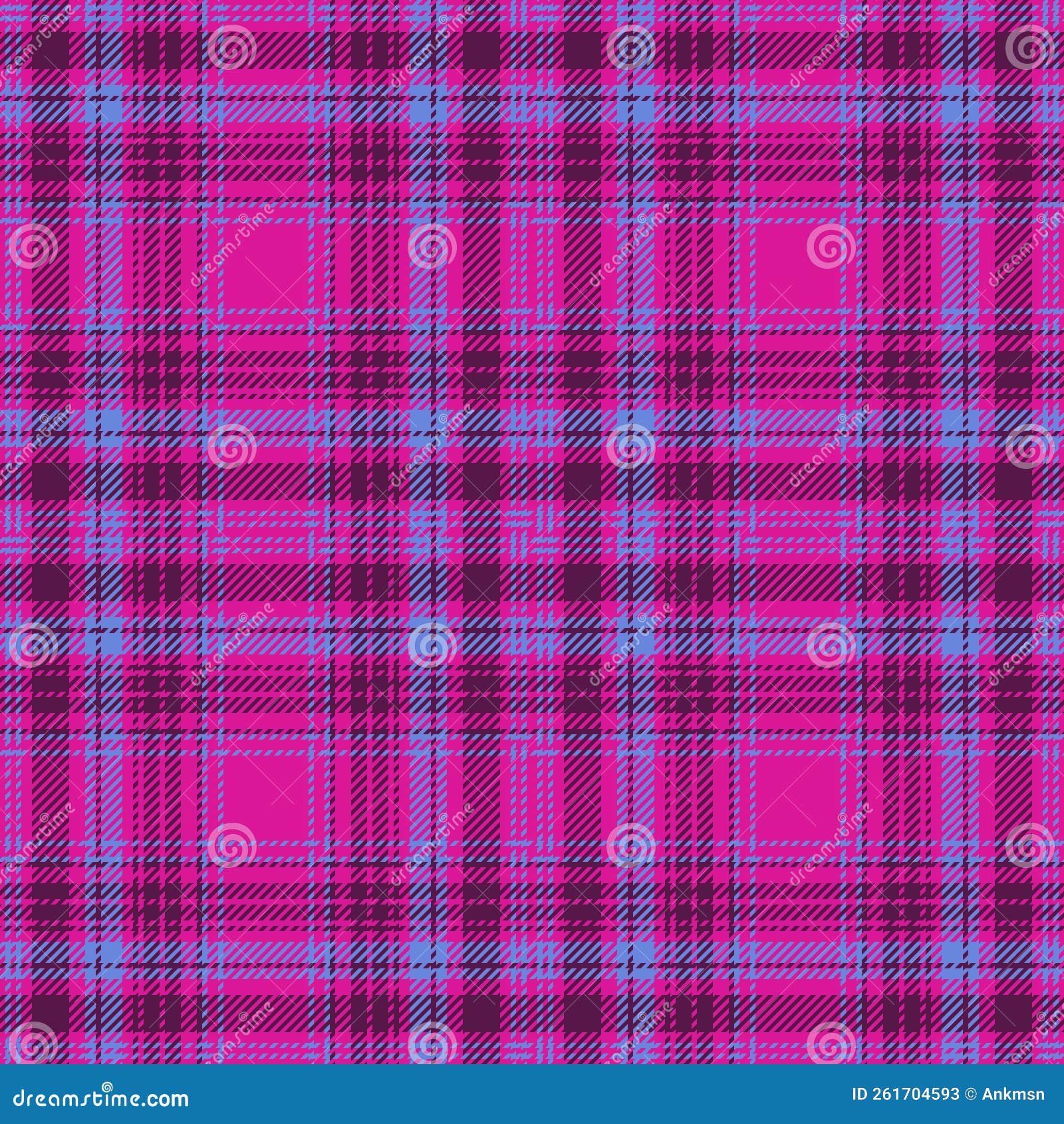 Tartan Check Fabric. Plaid Vector Textile Stock Illustration ...