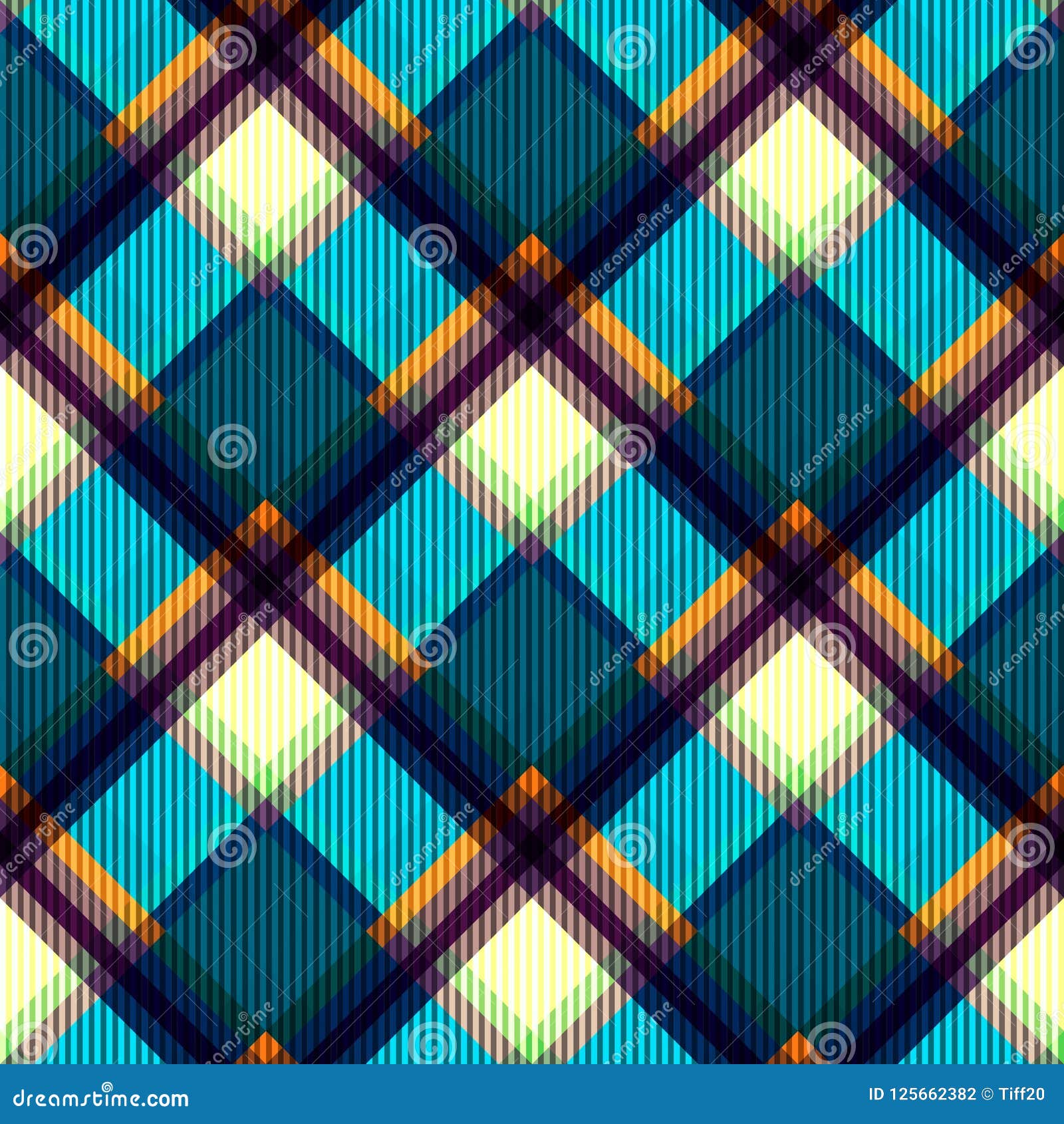 Tartan Fabric Texture. Seamless Pattern Stock Vector - Illustration of ...