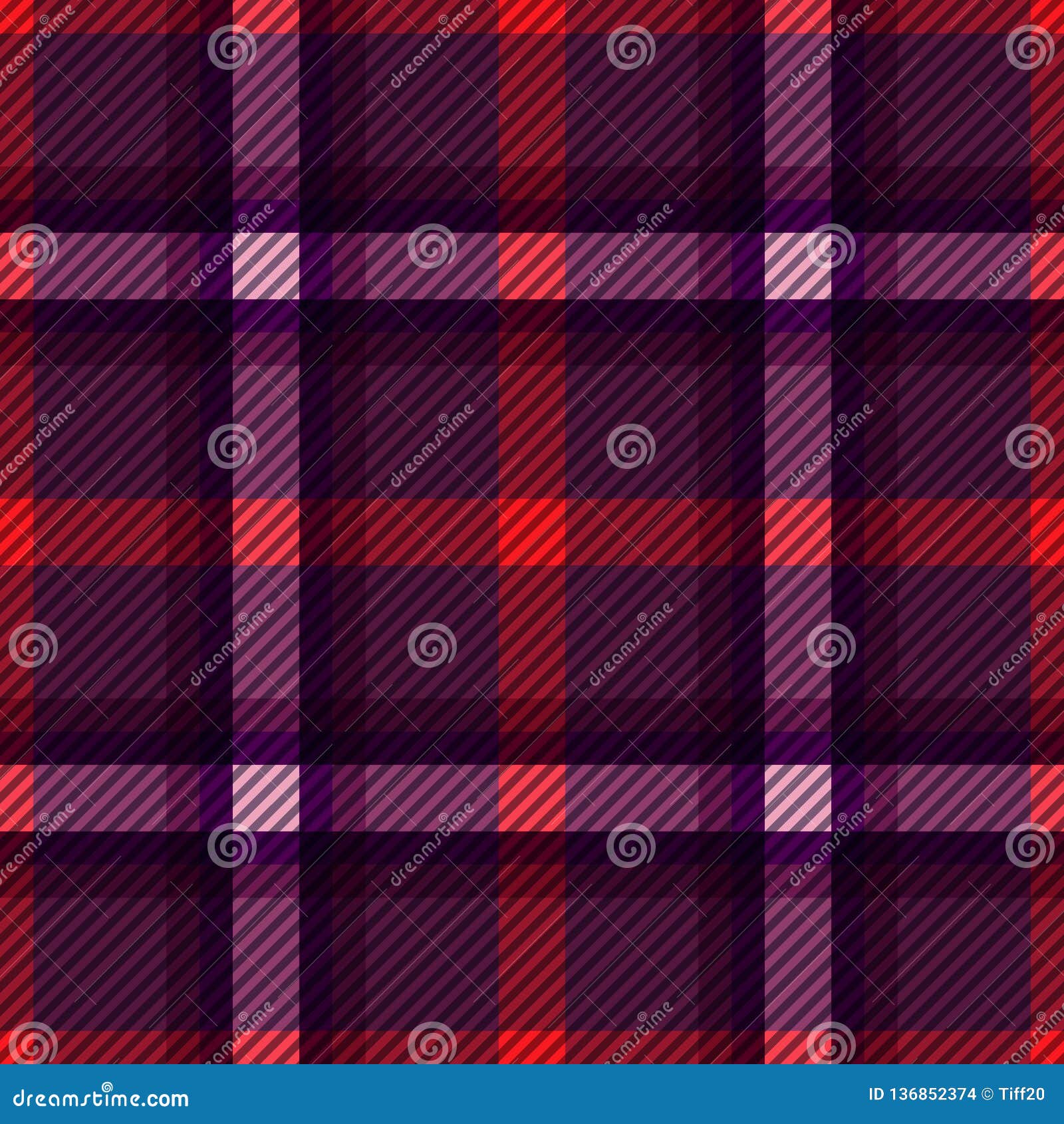 Tartan fabric texture stock vector. Illustration of blanket - 136852374