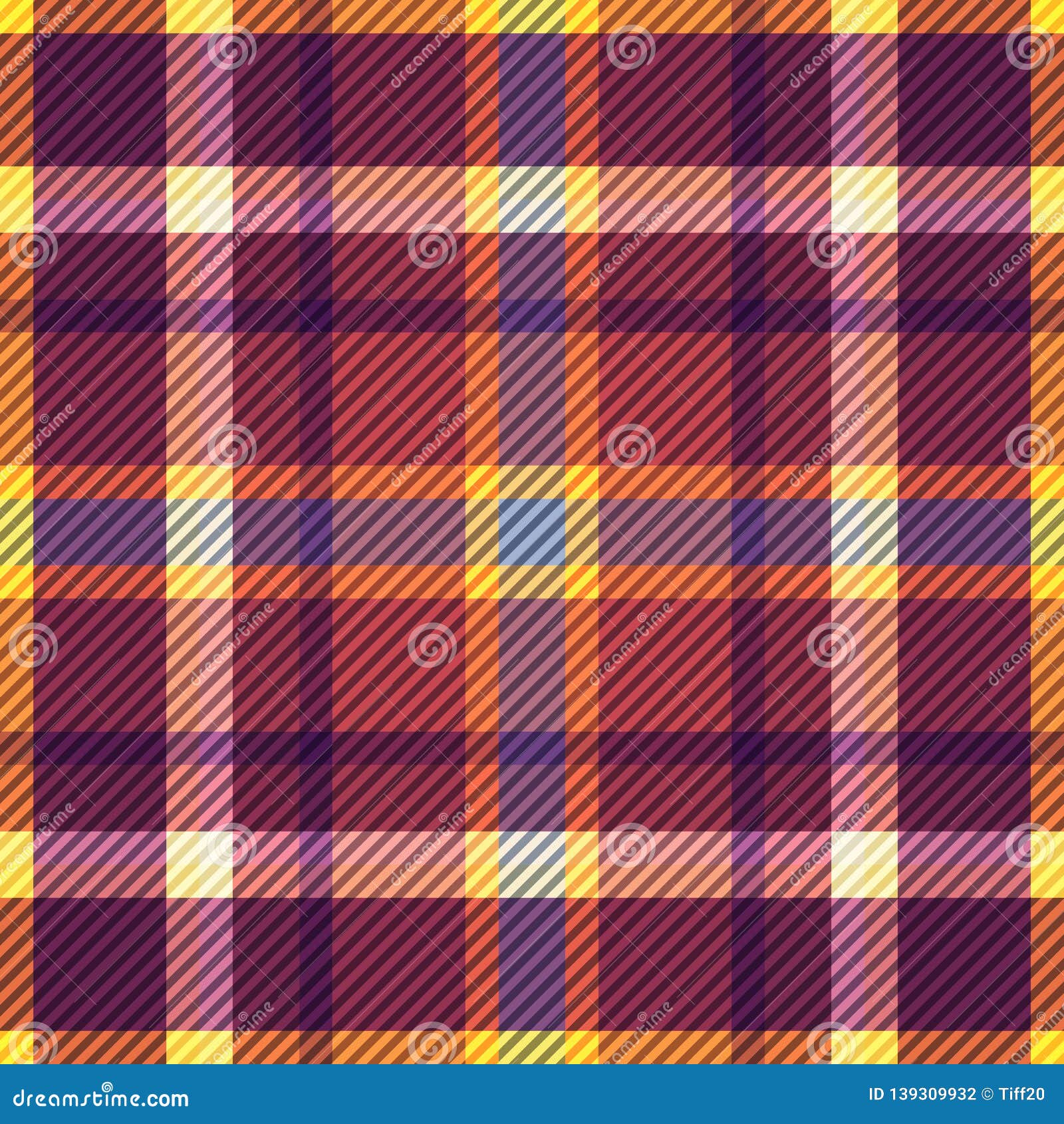 Tartan fabric texture stock vector. Illustration of carpet - 139309932