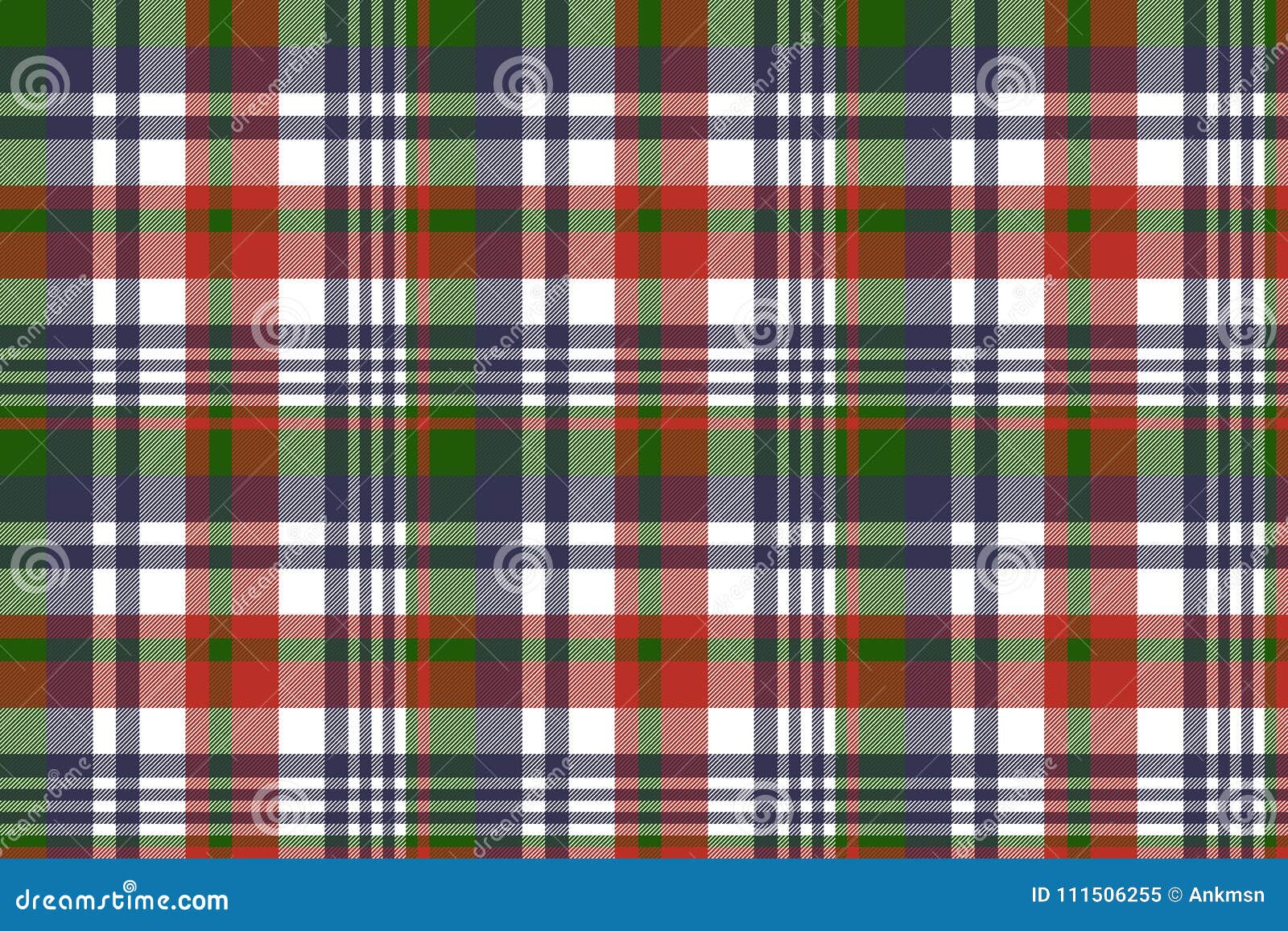 Tartan Fabric Texture Seamless Pattern Stock Vector - Illustration of ...