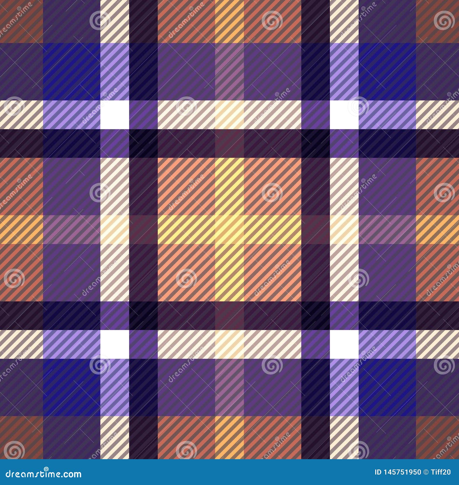Tartan fabric texture stock vector. Illustration of carpet - 145751950
