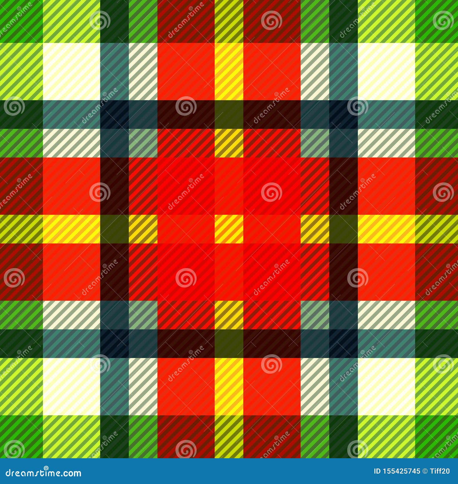 Tartan fabric texture stock vector. Illustration of clothing - 155425745