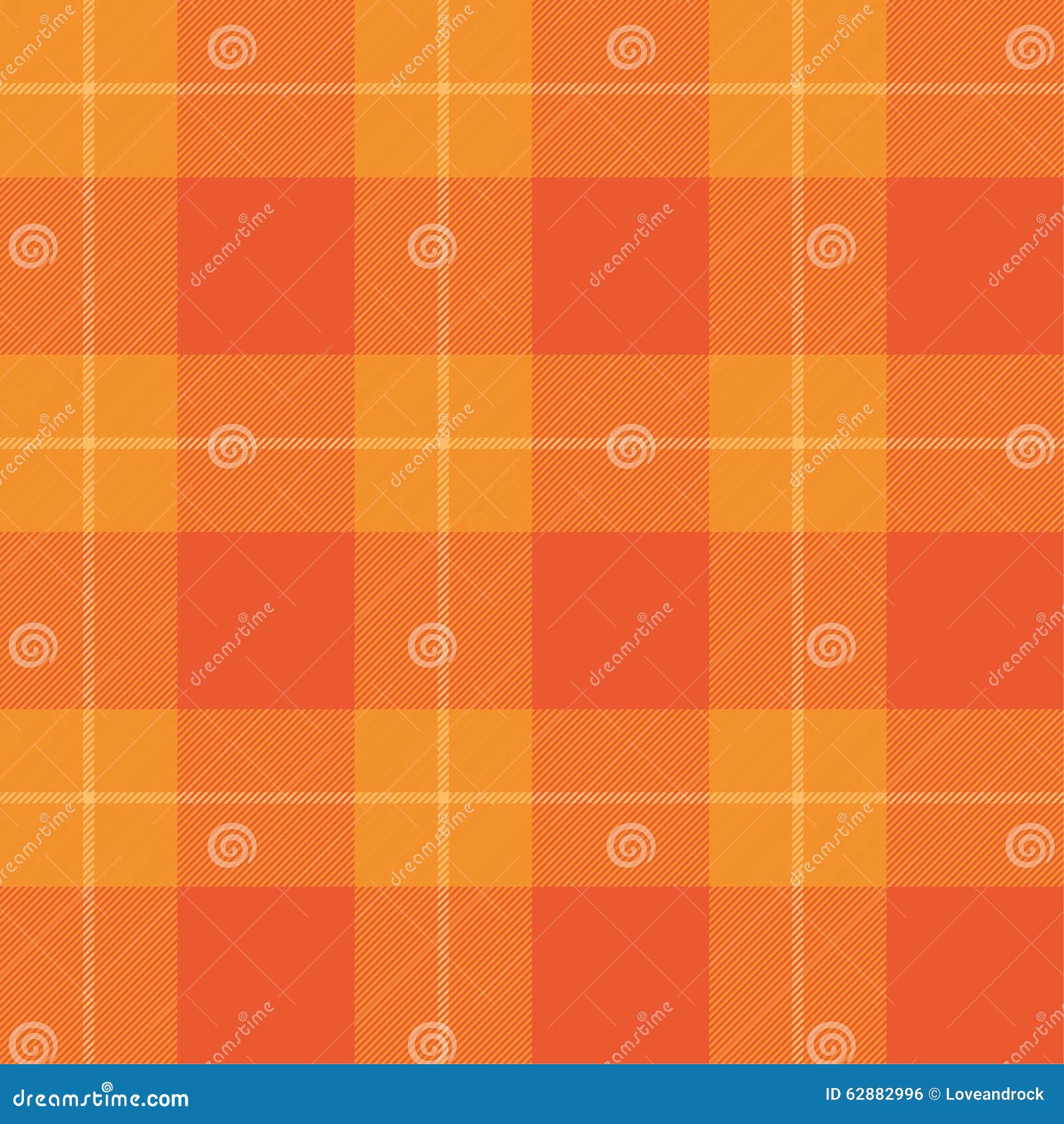 Tartan orange stock illustration. Illustration of fashion - 62882996
