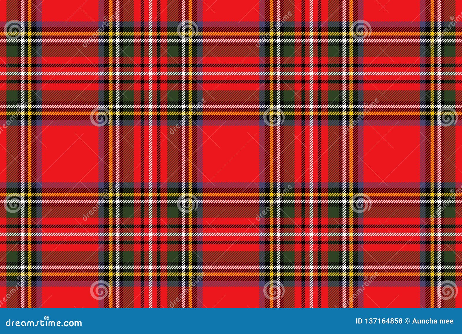 Tartan stock illustration. Illustration of pattern, creative - 137164858
