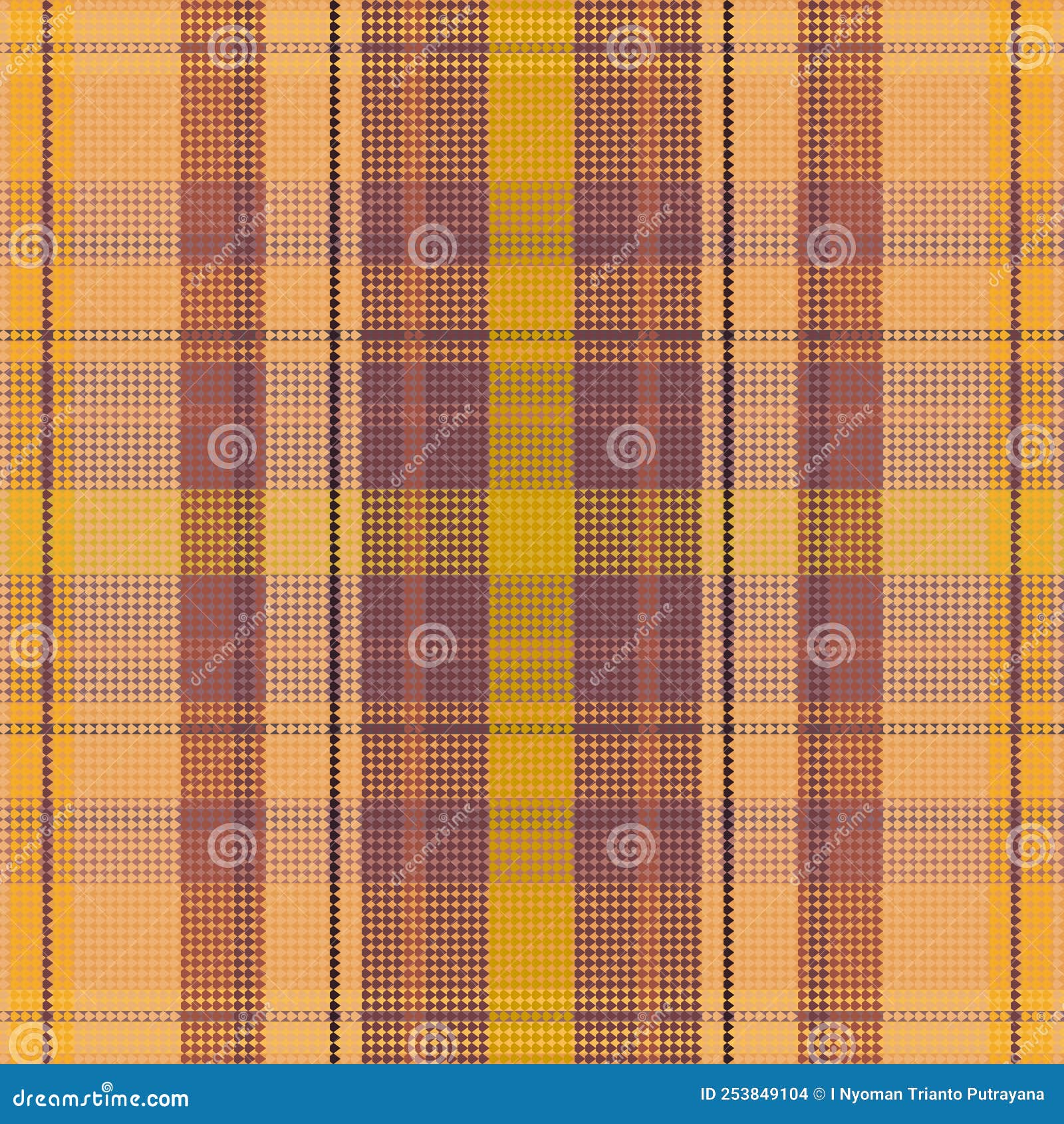 Tartan or Plaid Night Color Pattern. Stock Vector - Illustration of ...