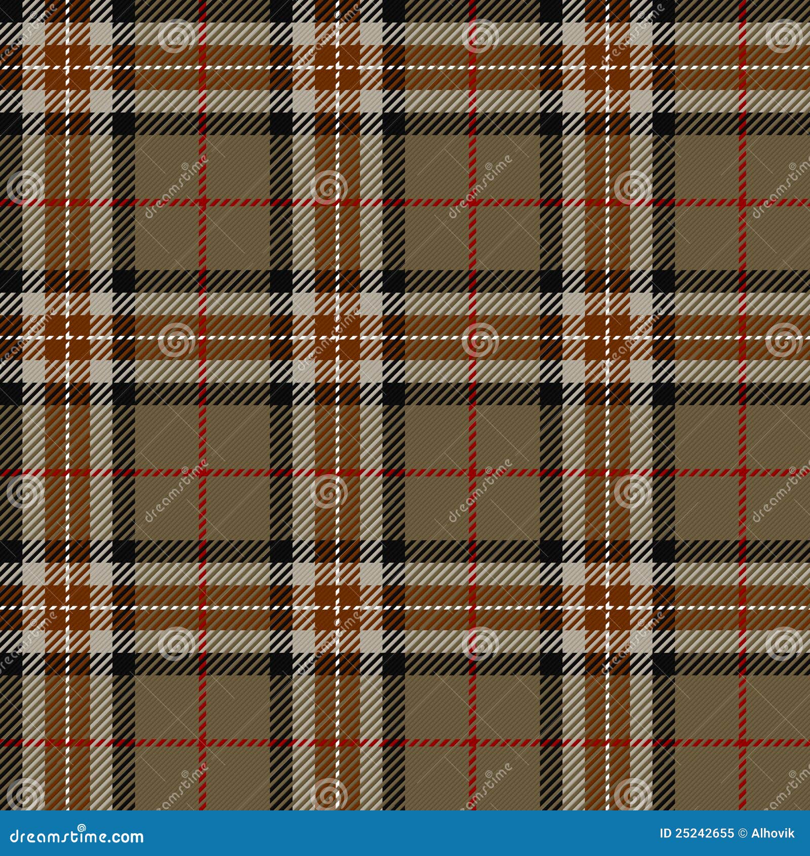 Seamless Plaid Vector Of Textile Tartan Check With A Background Fabric ...