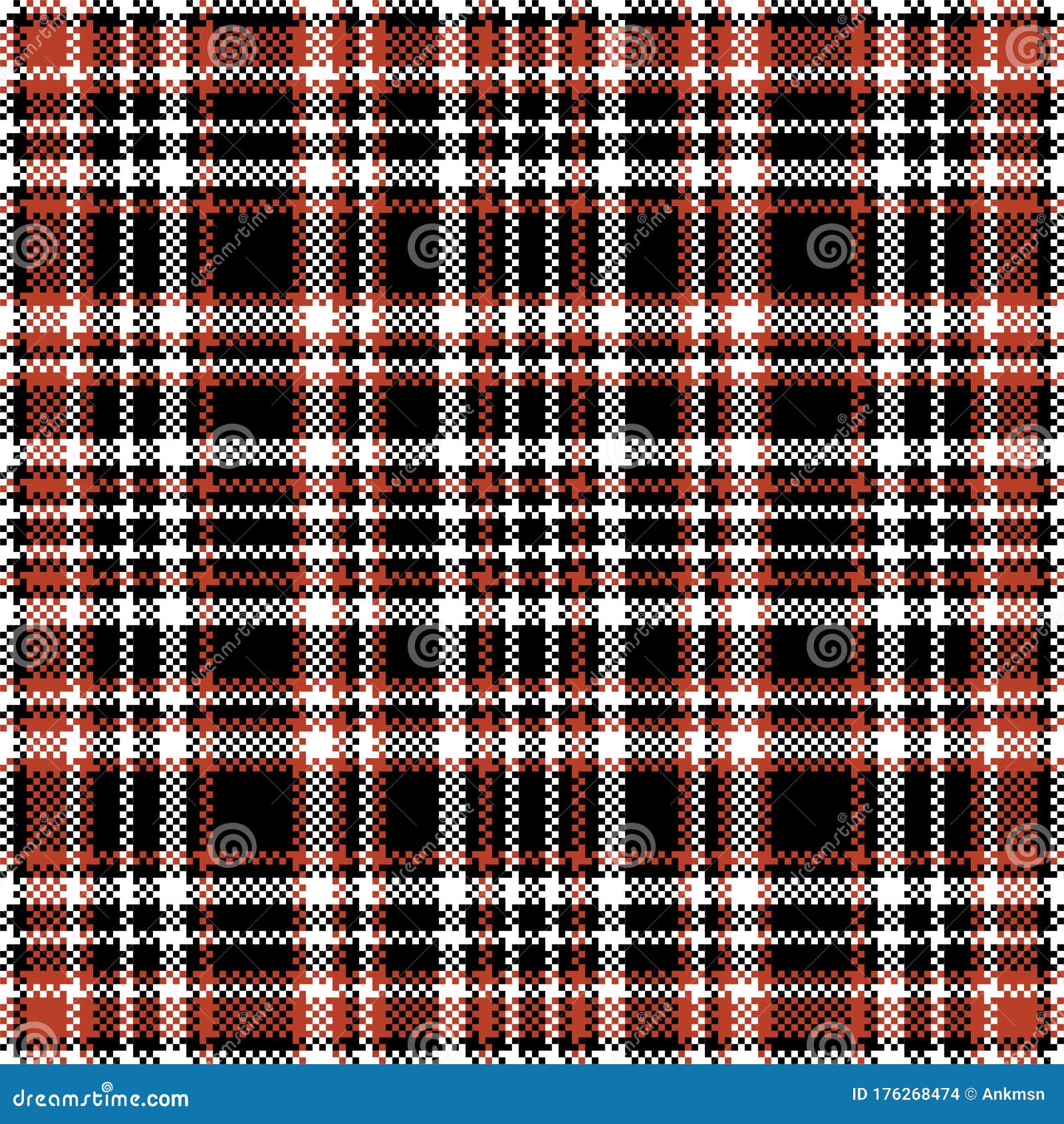 Tartan Plaid Pattern Seamless. Print Fabric Texture Stock Vector ...