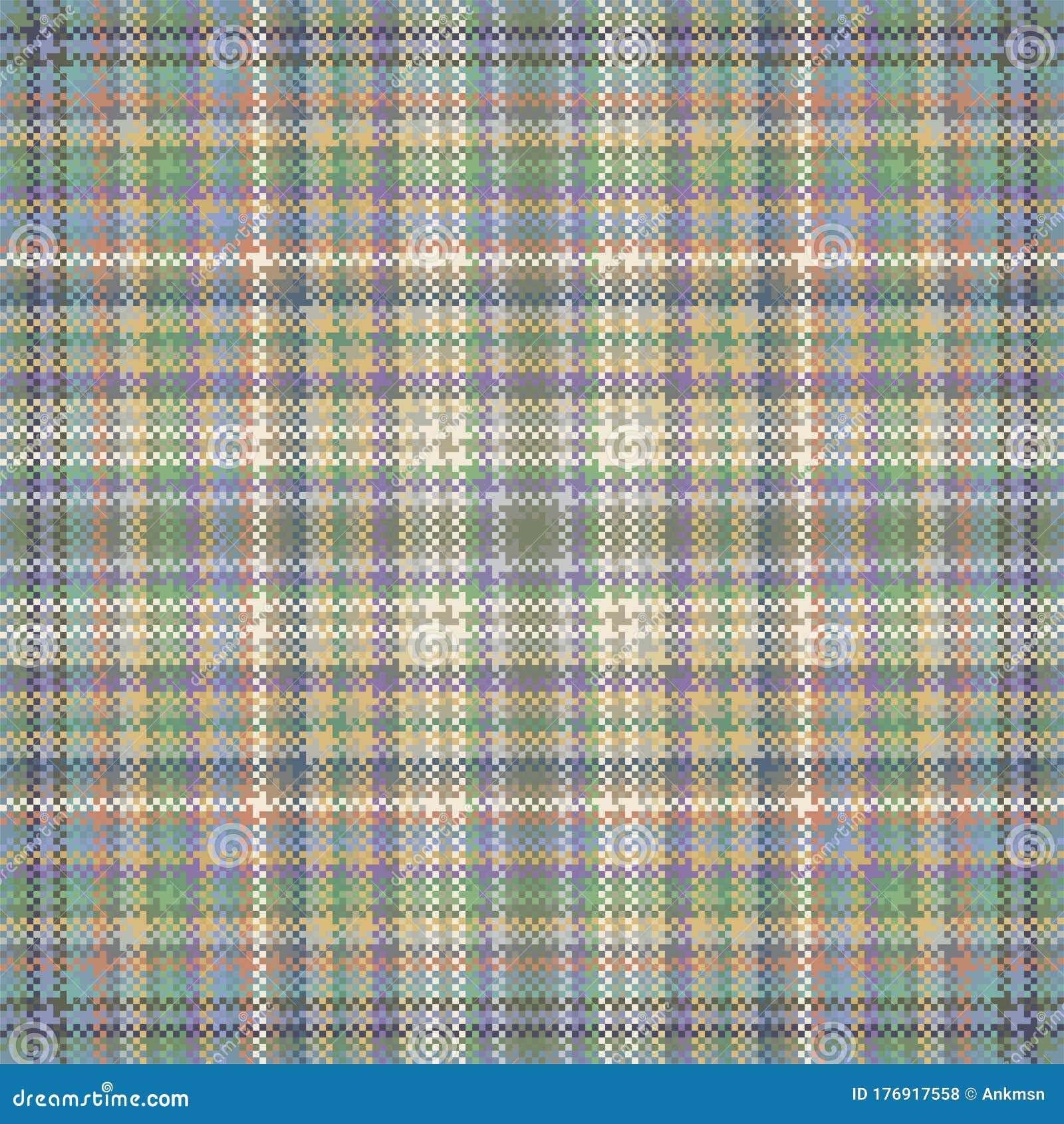 Tartan Plaid Pattern Seamless. Print Fabric Texture Stock Vector ...