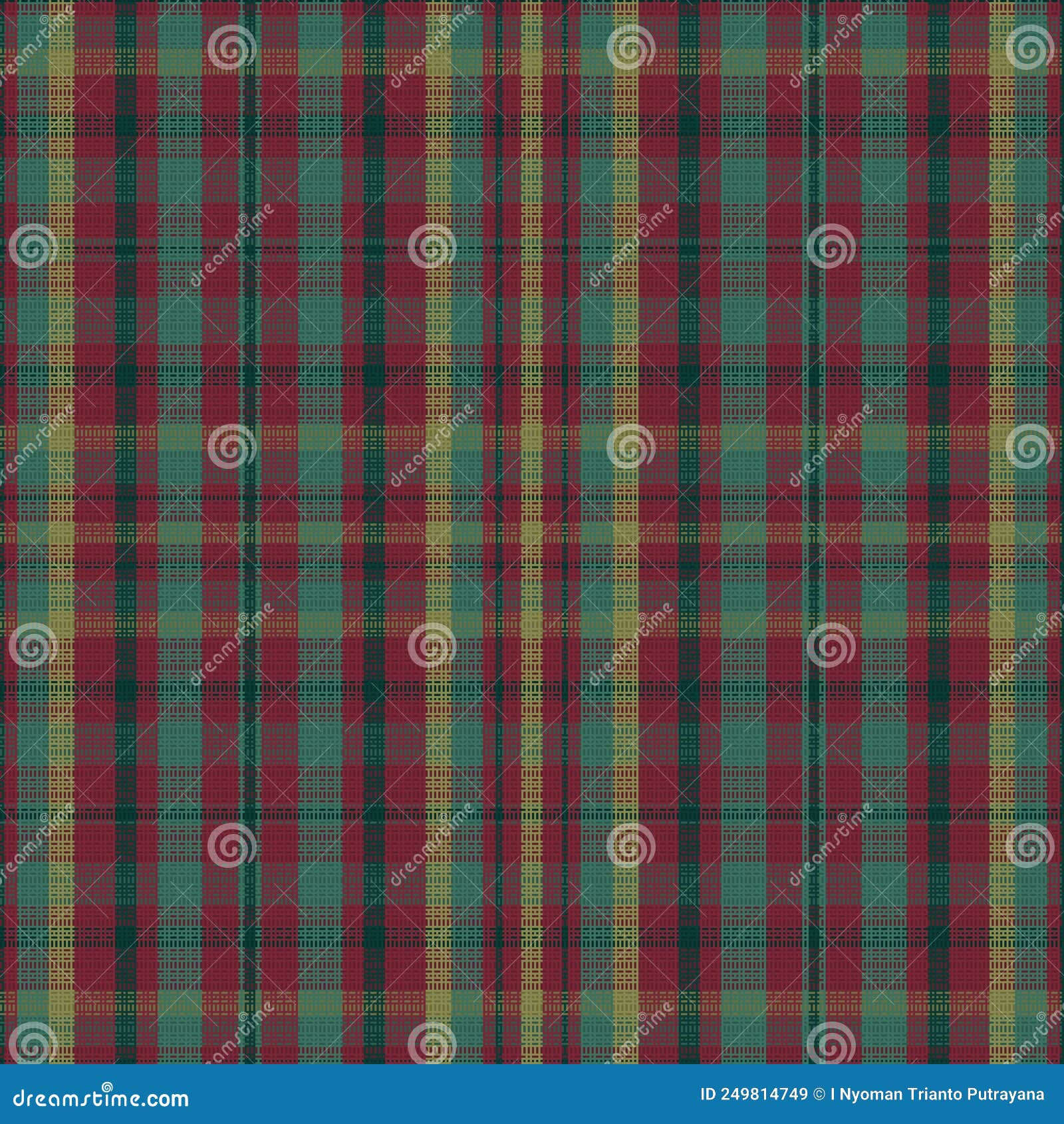 Tartan Plaid Pattern with Texture. Stock Vector - Illustration of plaid ...