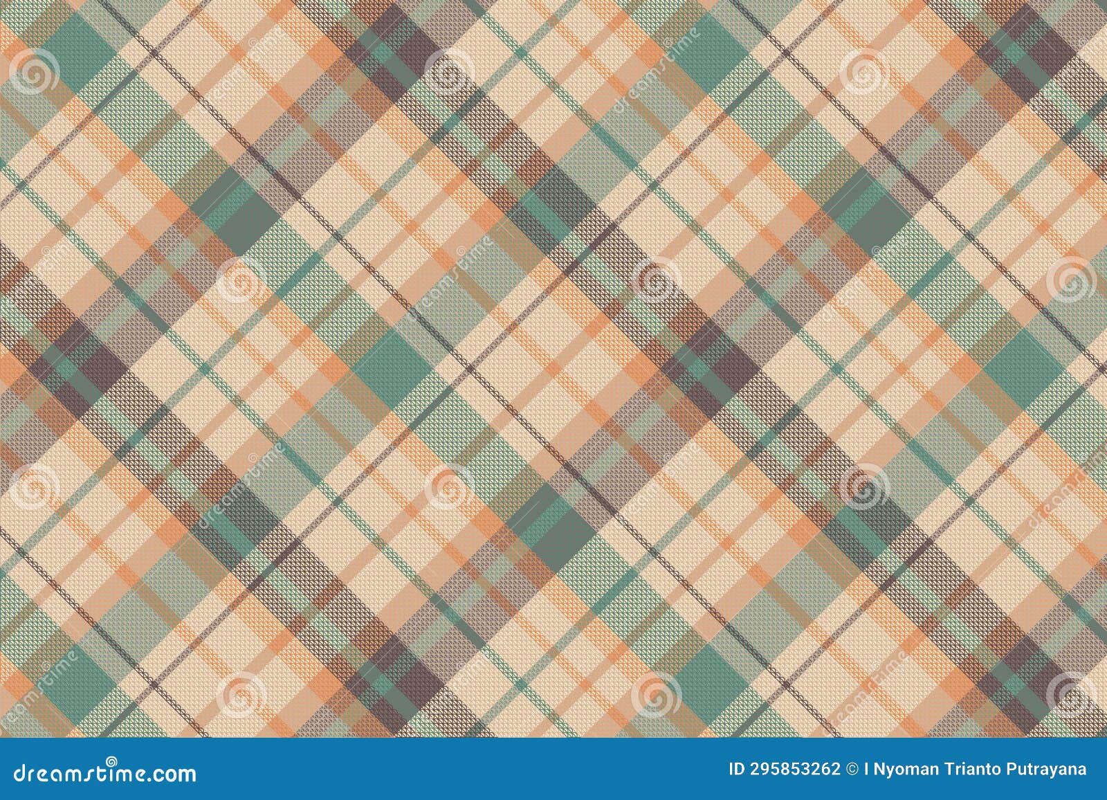 Tartan Plaid Pattern with Texture. Stock Illustration - Illustration of ...